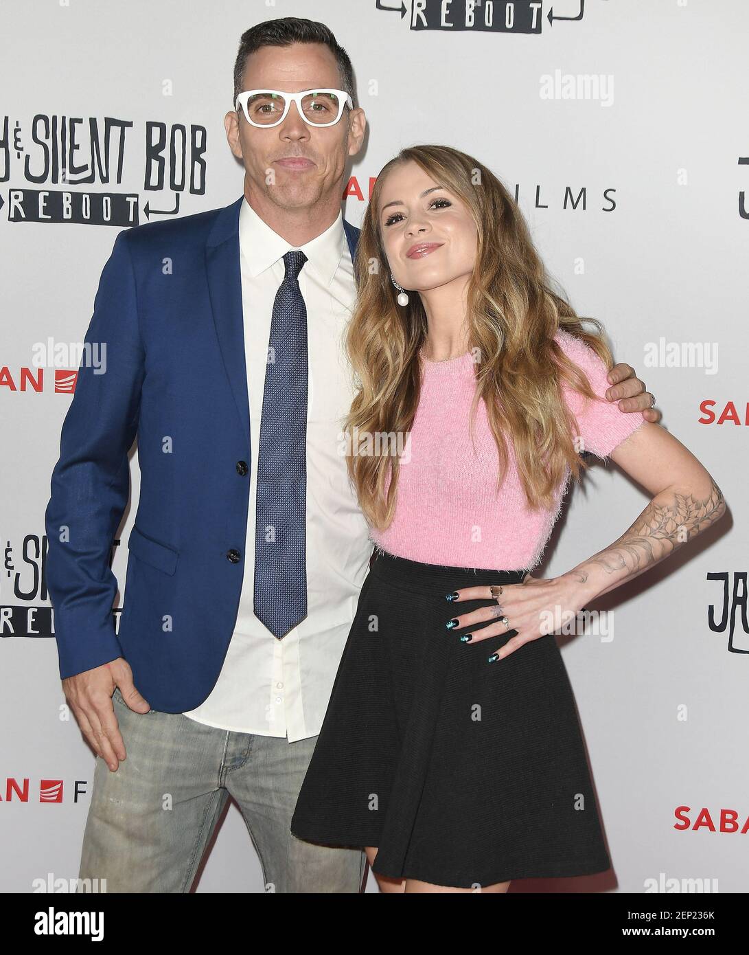 (L-R) Steve-O and Lux Wright at the JAY AND SILENT BOB REBOOT Los ...