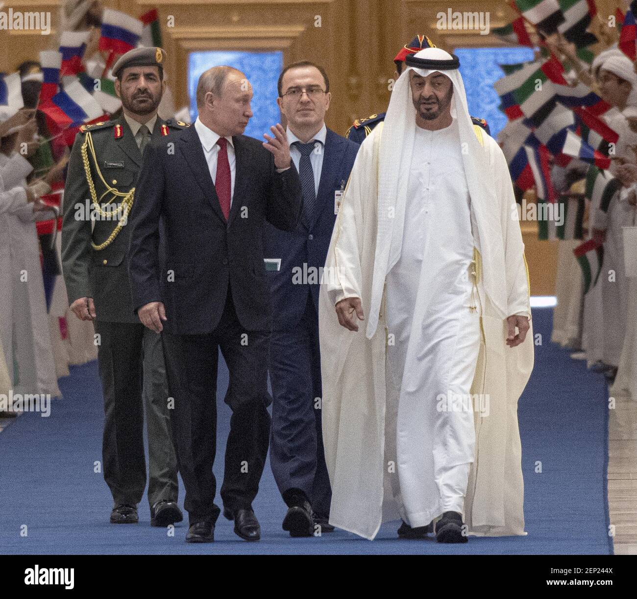 Russian President Vladimir Putin's business trip to The United Arab ...