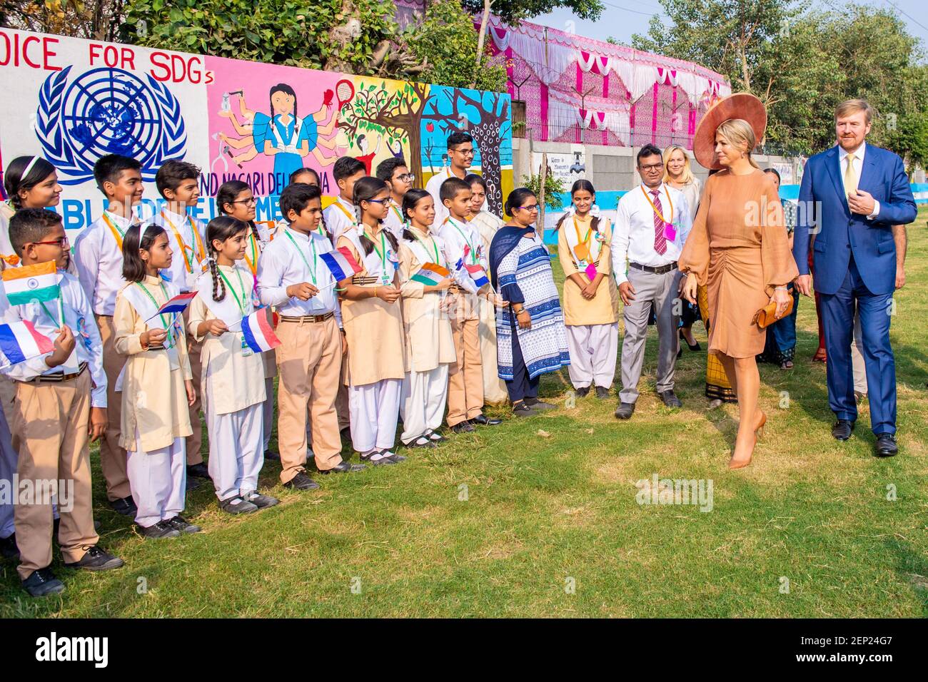 King Willem-Alexander and Queen Maxima of the Netherlands visit 'Go ...