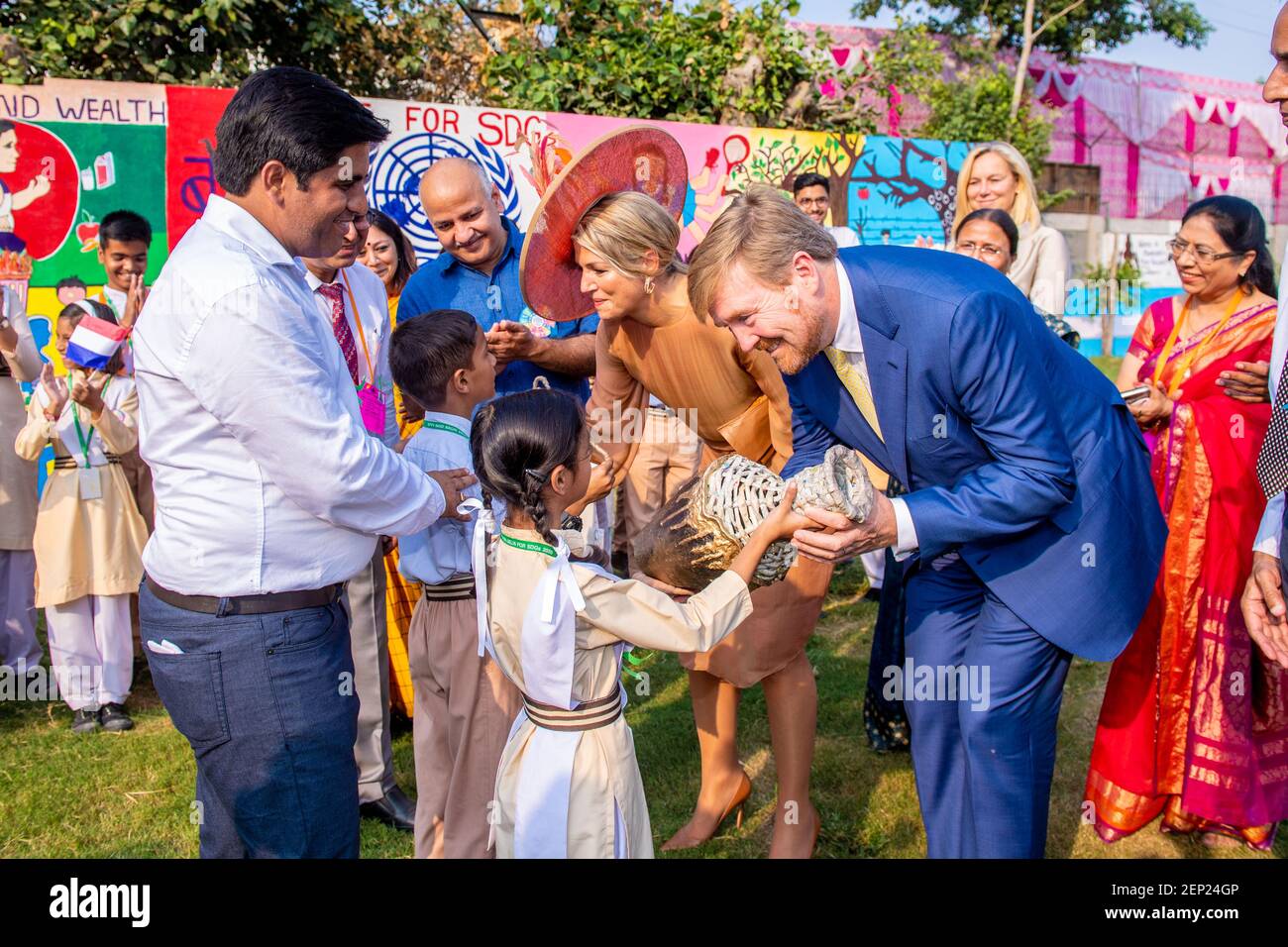 King Willem-Alexander and Queen Maxima of the Netherlands visit 'Go ...