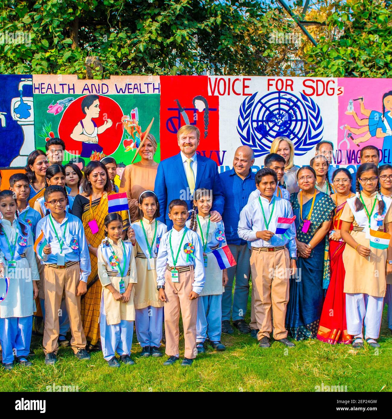 King Willem-Alexander and Queen Maxima of the Netherlands visit 'Go ...