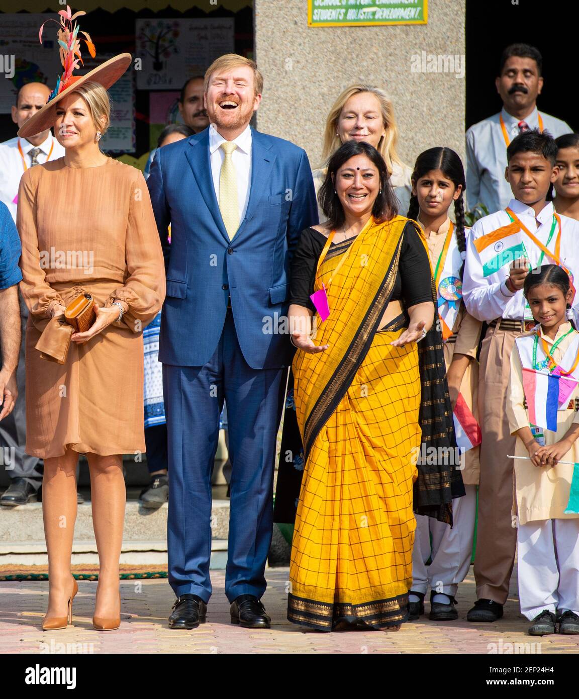 King Willem-Alexander and Queen Maxima of the Netherlands visit 'Go ...