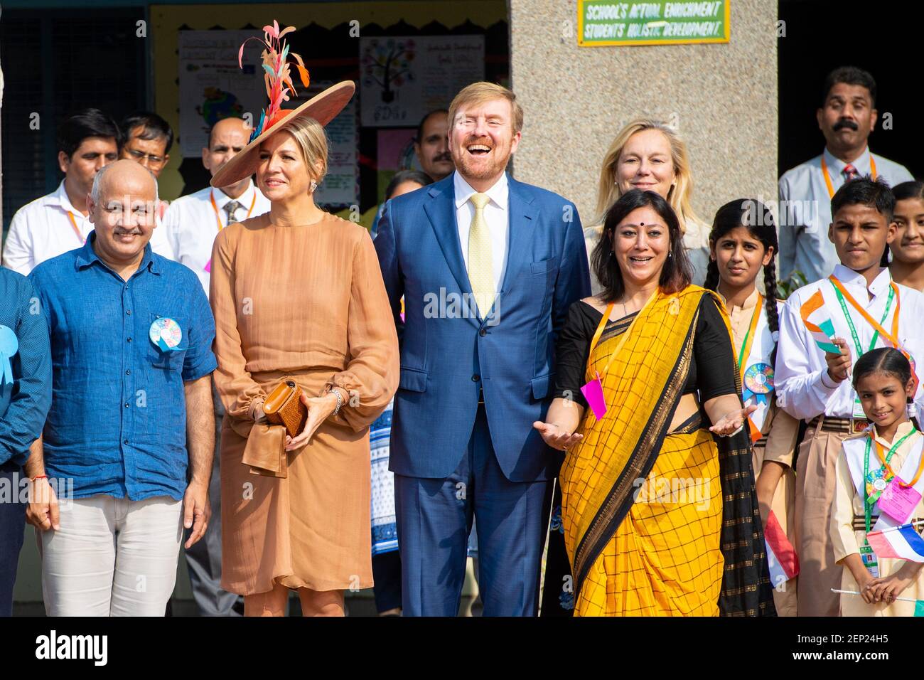 King Willem-Alexander and Queen Maxima of the Netherlands visit 'Go ...