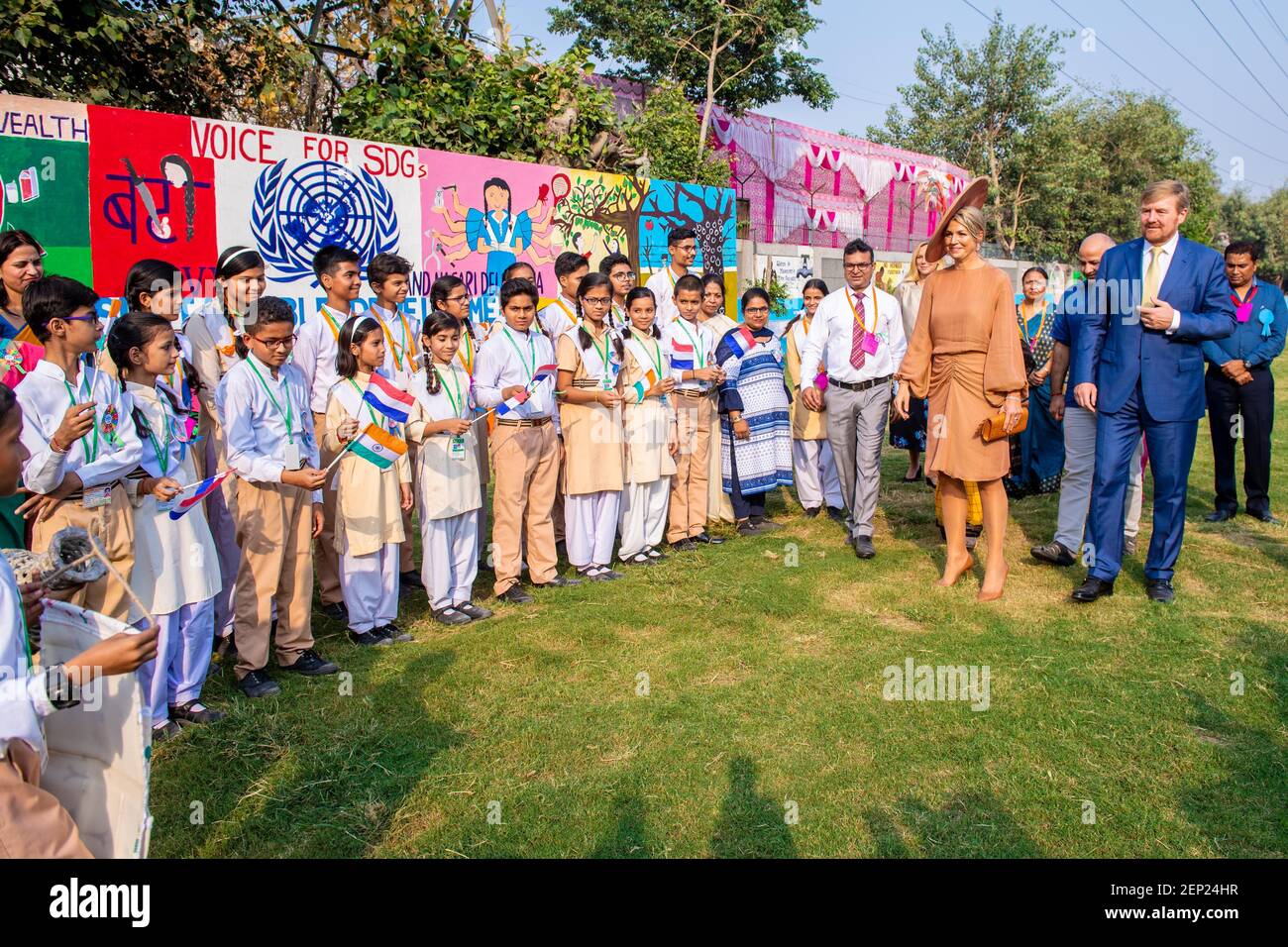 King Willem-Alexander and Queen Maxima of the Netherlands visit 'Go ...