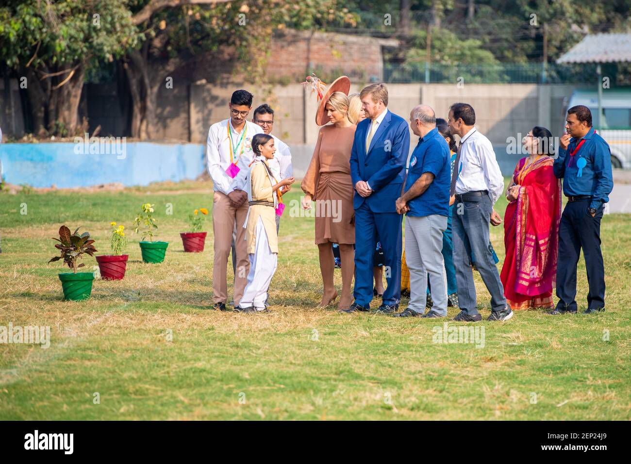 King Willem-Alexander and Queen Maxima of the Netherlands visit 'Go ...