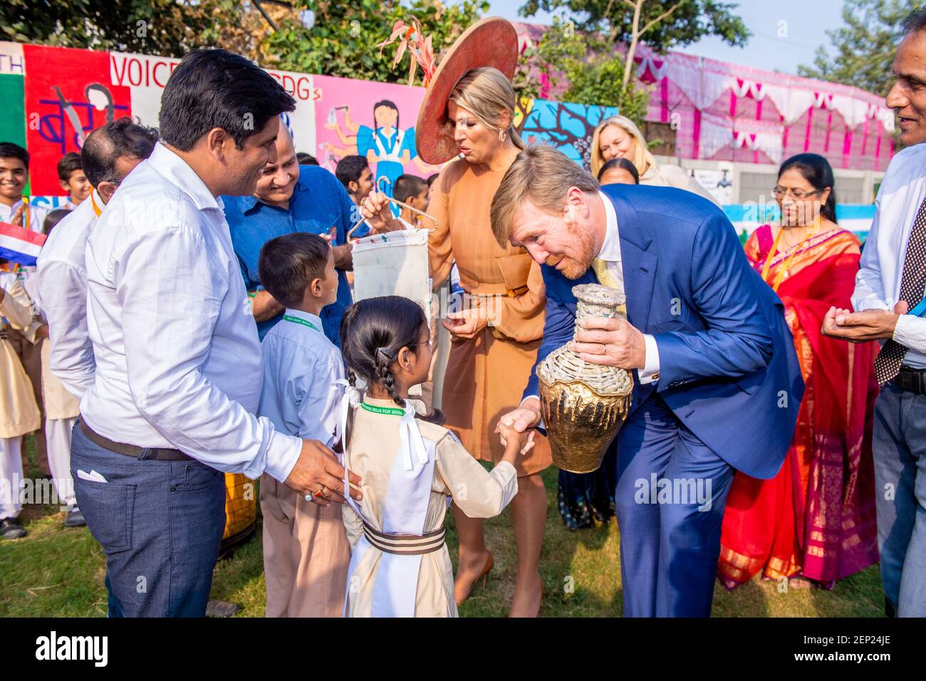 King Willem-Alexander and Queen Maxima of the Netherlands visit 'Go ...