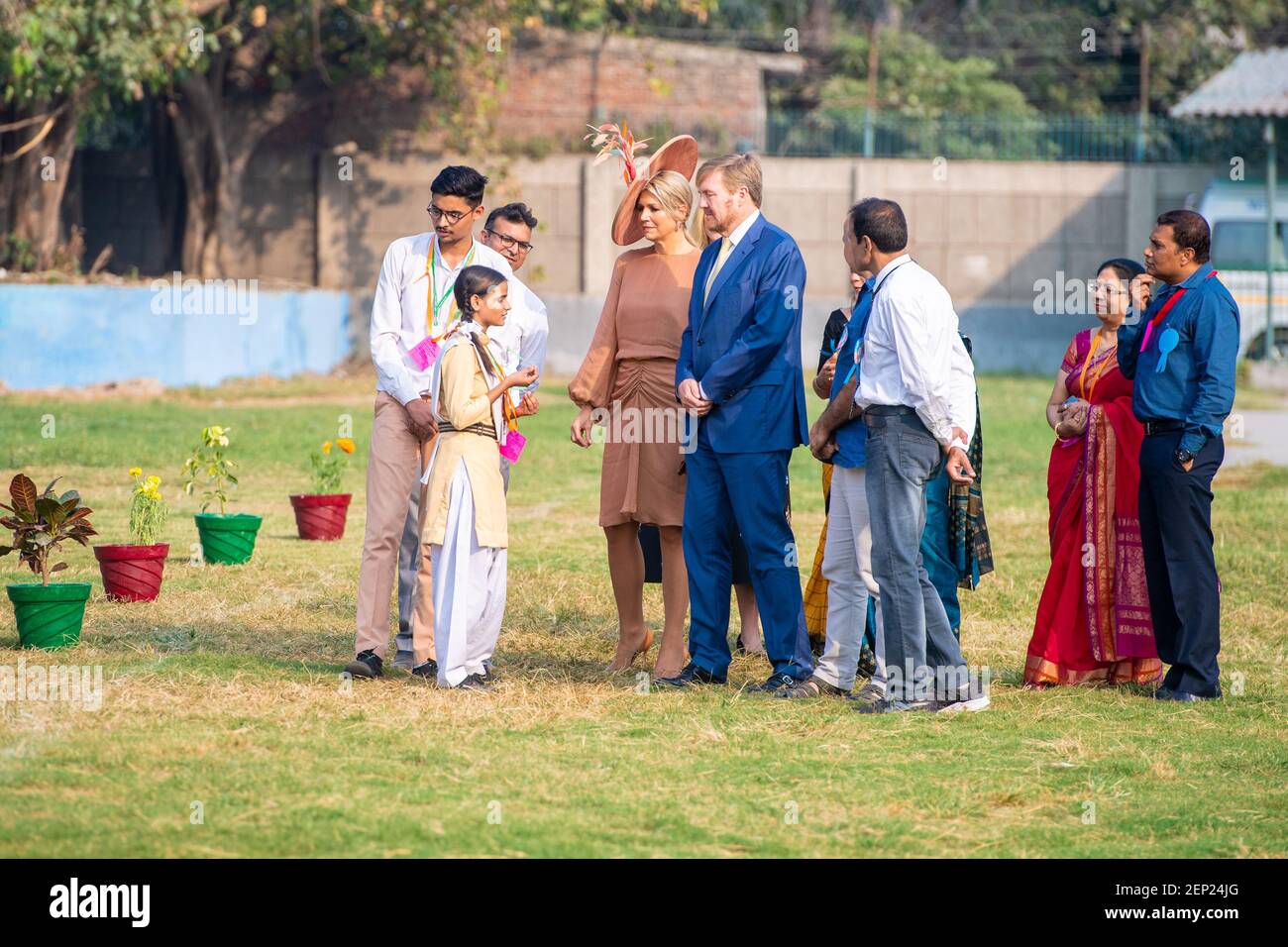 King Willem-Alexander and Queen Maxima of the Netherlands visit 'Go ...