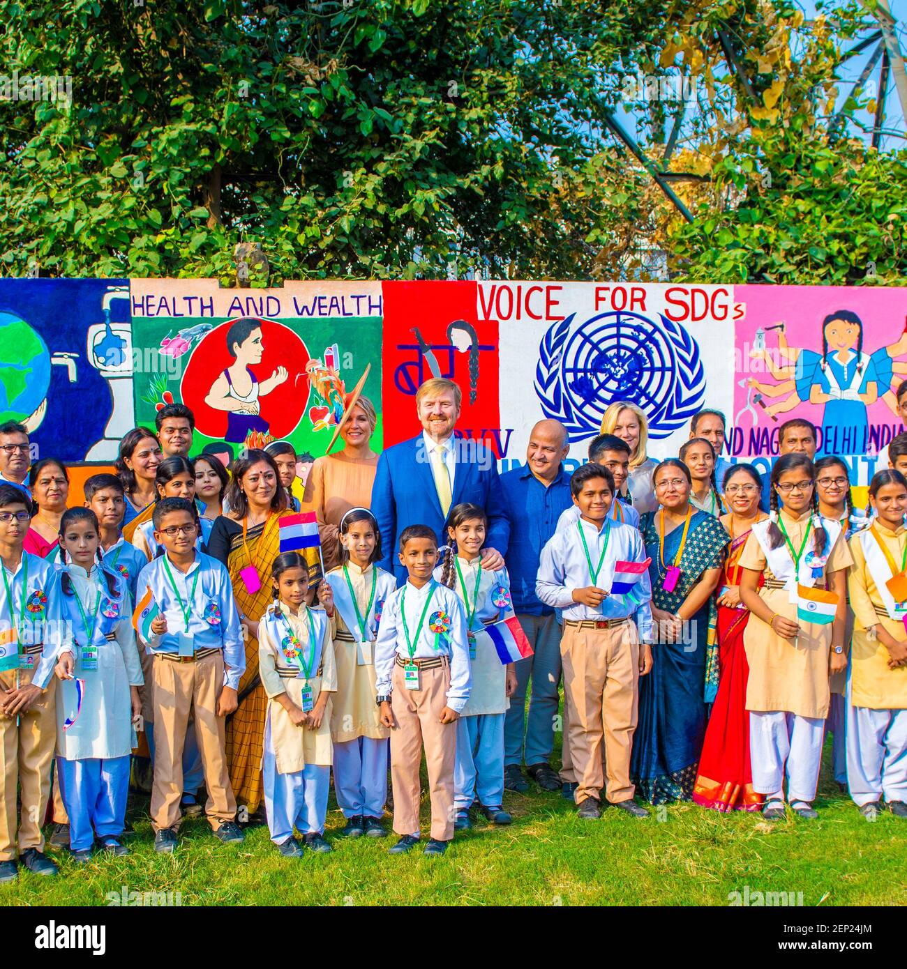 King Willem-Alexander and Queen Maxima of the Netherlands visit 'Go ...