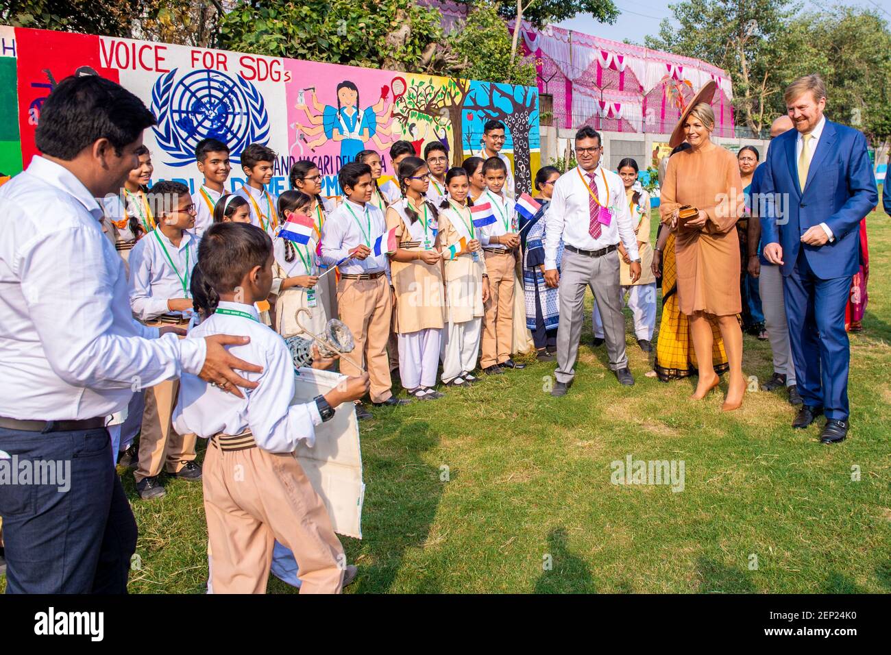King Willem-Alexander and Queen Maxima of the Netherlands visit 'Go ...