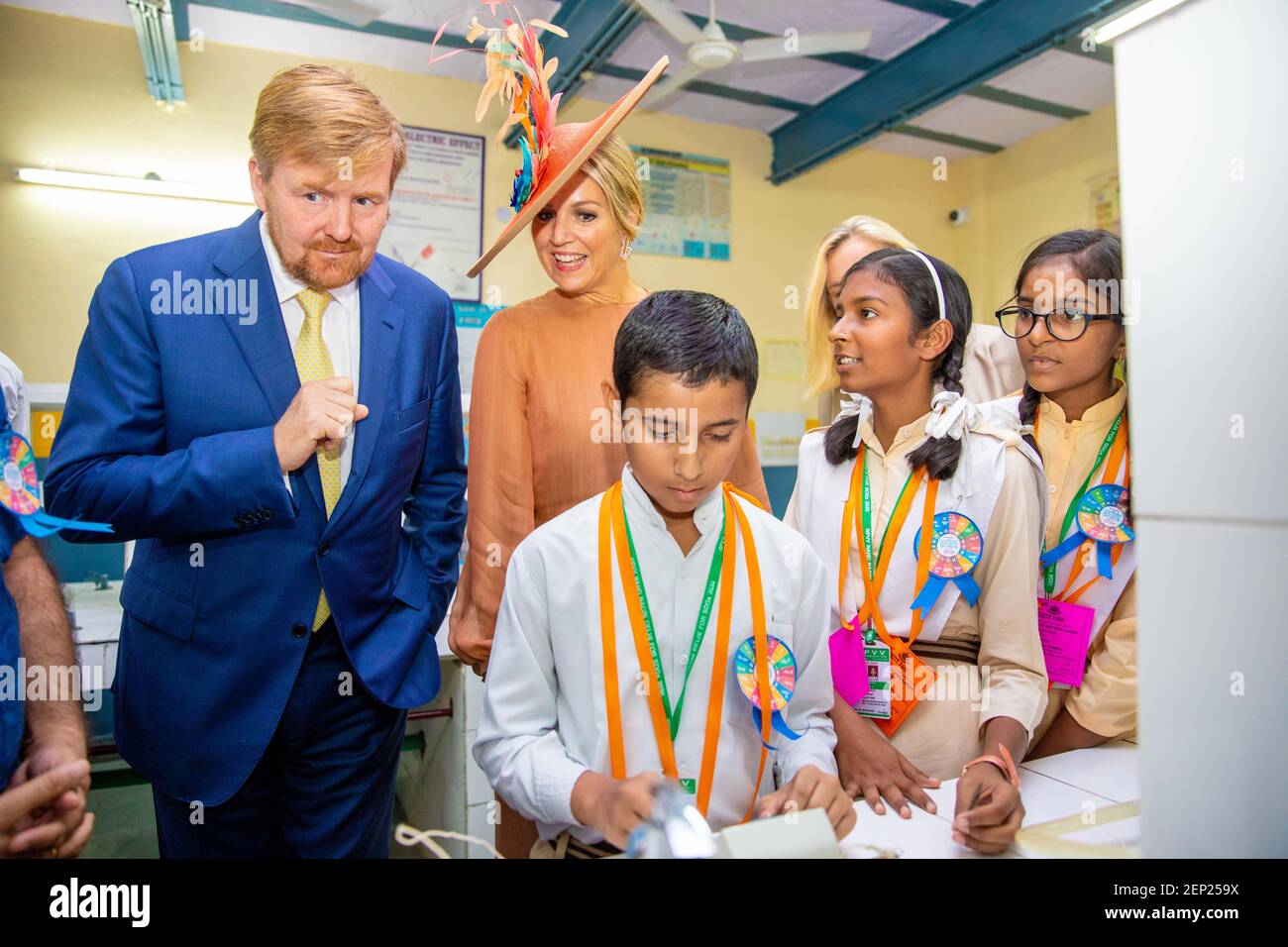 King Willem-Alexander and Queen Maxima of the Netherlands visit 'Go ...