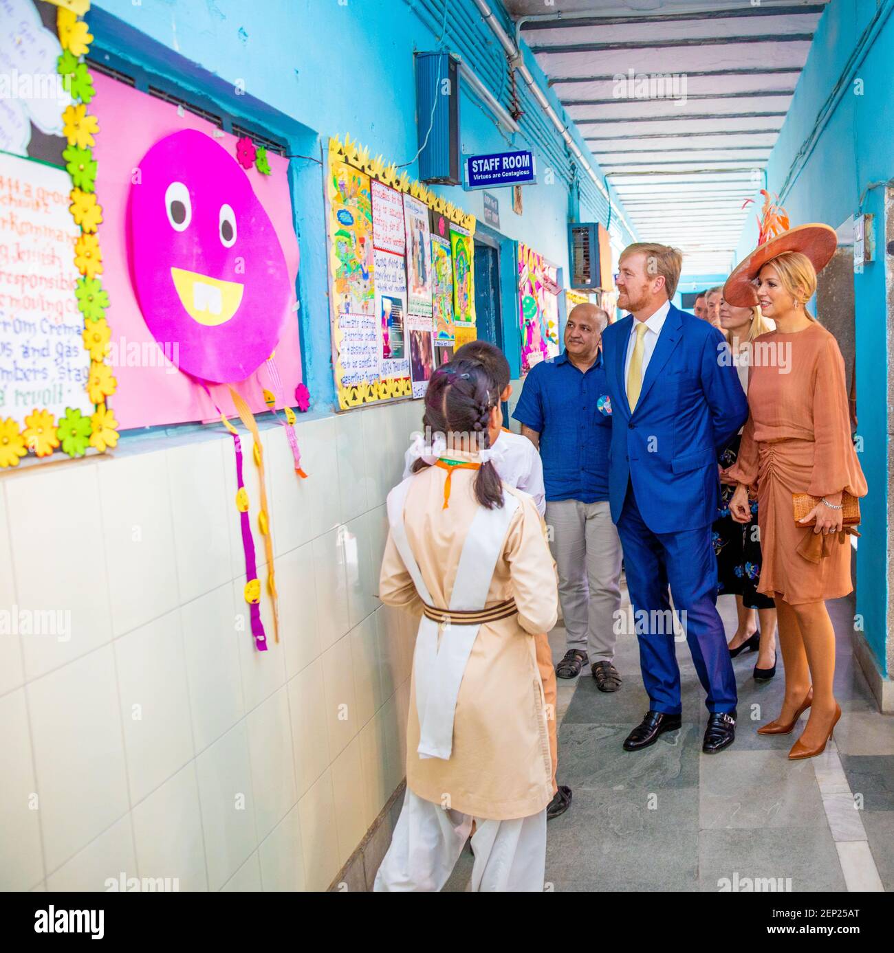 King Willem-Alexander and Queen Maxima of the Netherlands visit 'Go ...