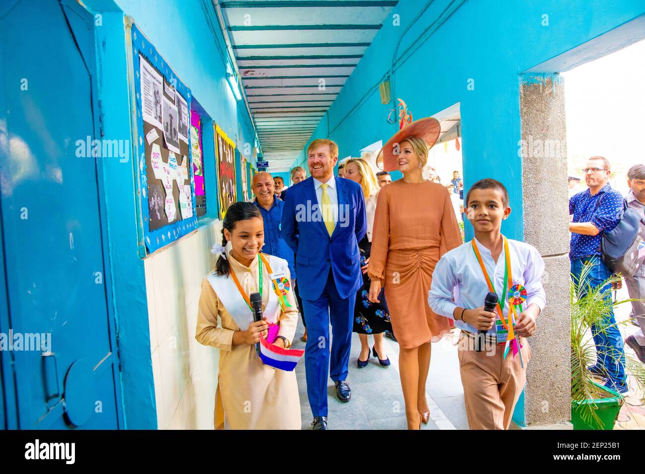 King Willem-Alexander and Queen Maxima of the Netherlands visit 'Go ...