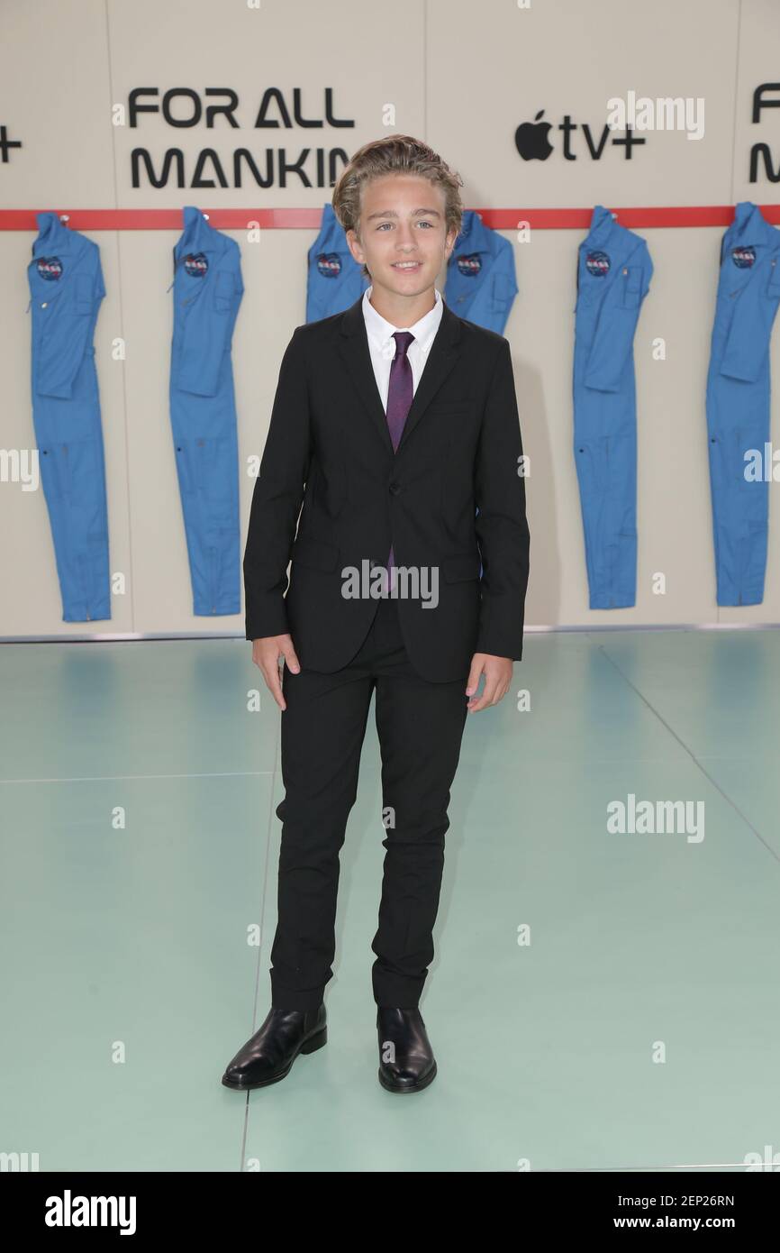 Tait Blum at Apple TV+ For All Mankind World Premiere held at Fox ...