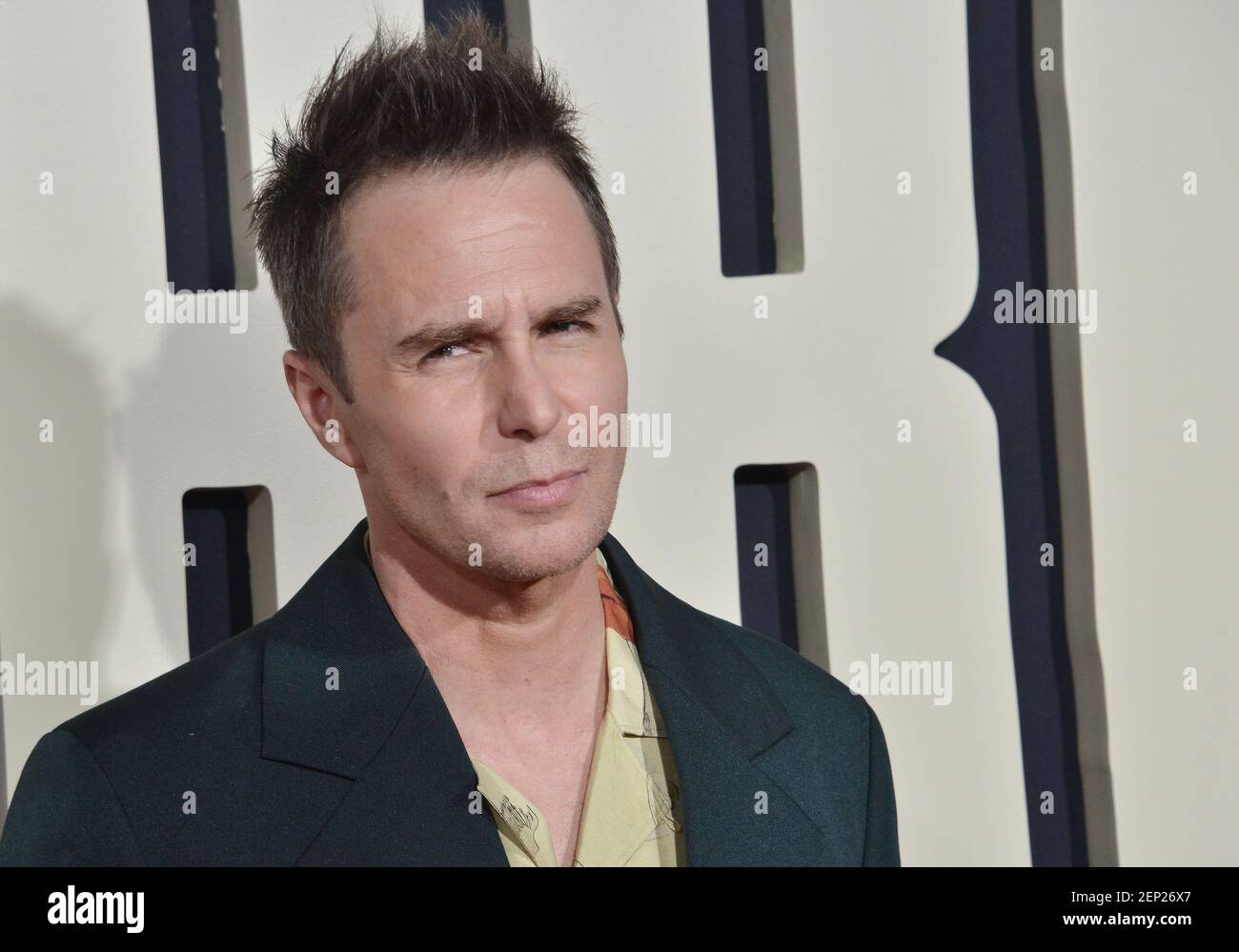 Sam Rockwell arrives at the JOJO RABBIT Los Angeles Premiere held at ...