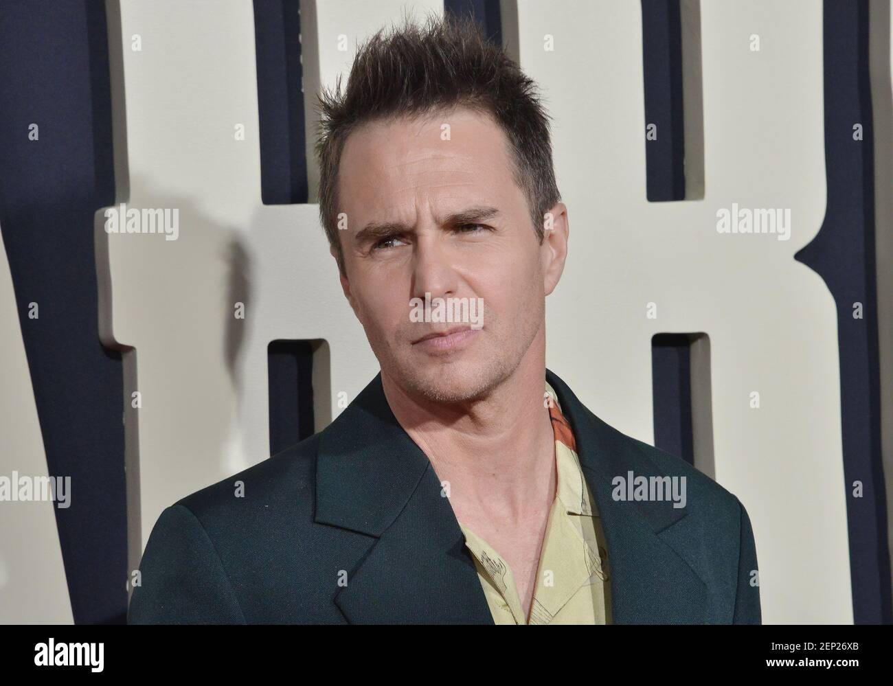 Sam Rockwell arrives at the JOJO RABBIT Los Angeles Premiere held at ...