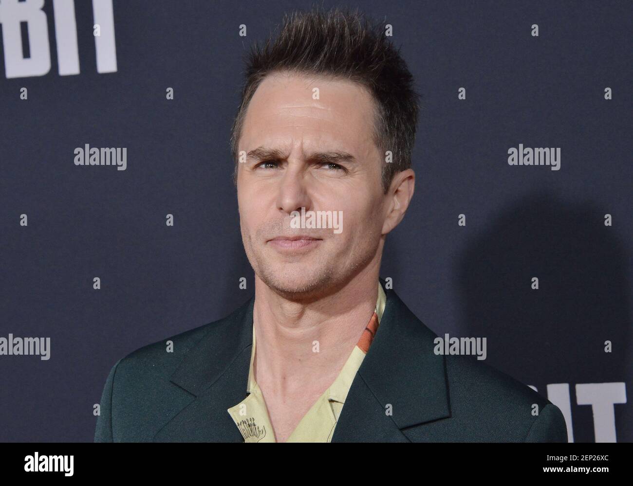 Sam Rockwell arrives at the JOJO RABBIT Los Angeles Premiere held at ...