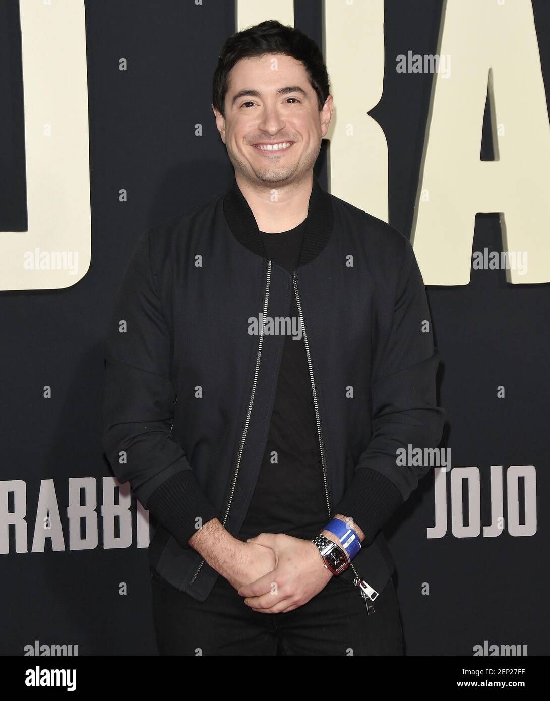 Jason Fuchs arrives at the JOJO RABBIT Los Angeles Premiere held at the ...