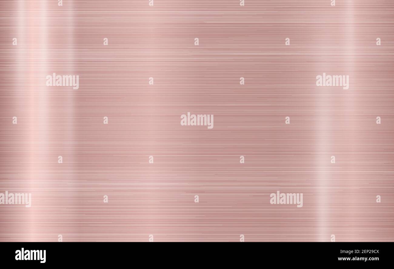 Red metal panorama texture with reflection Stock Vector Image & Art - Alamy