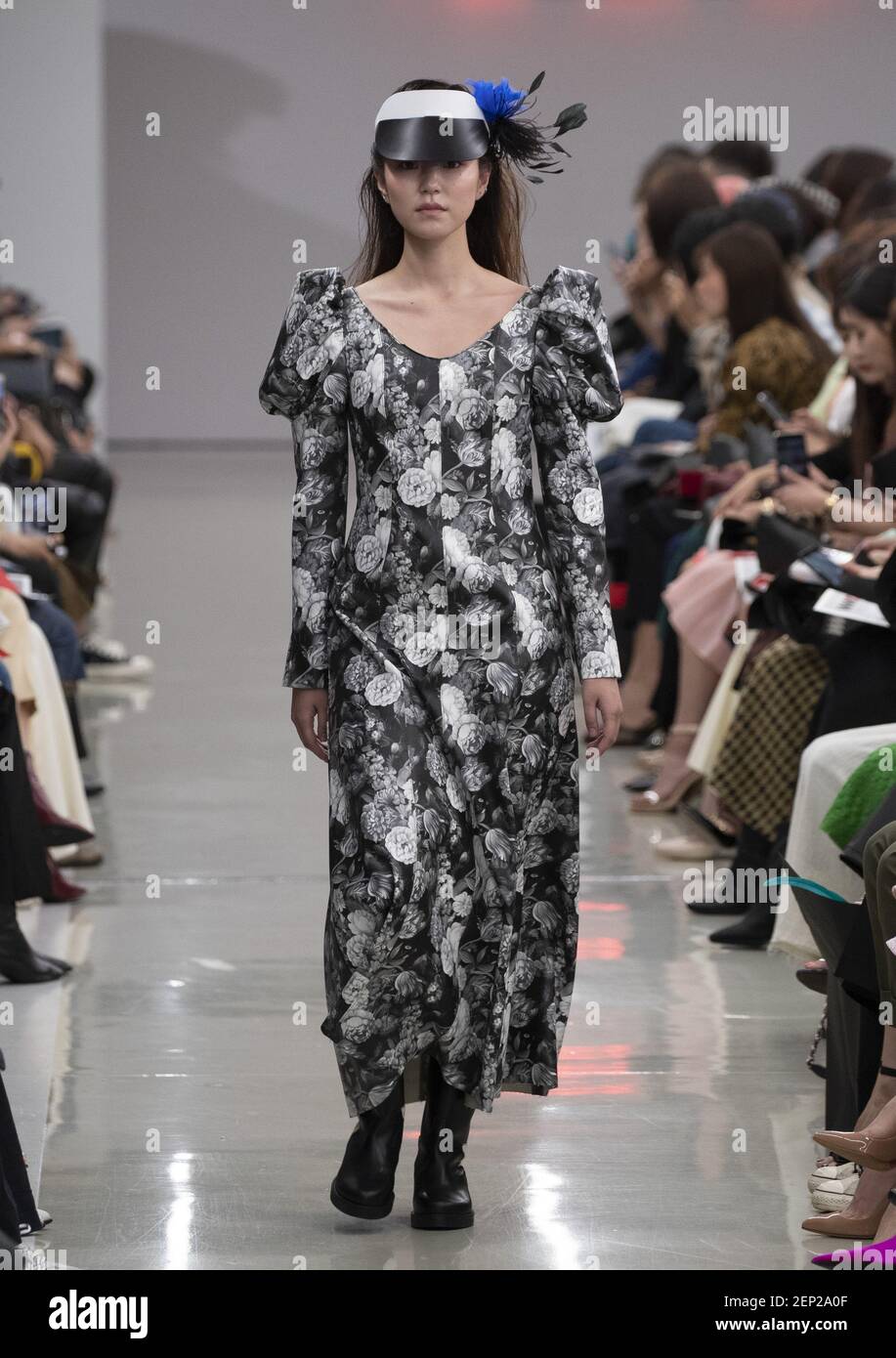 16 October 2019 - Seoul, South Korea : South Korean model on the runway ...