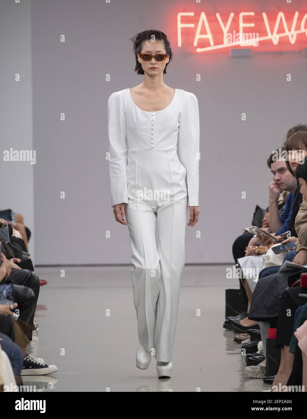 16 October 2019 - Seoul, South Korea : South Korean model on the runway ...