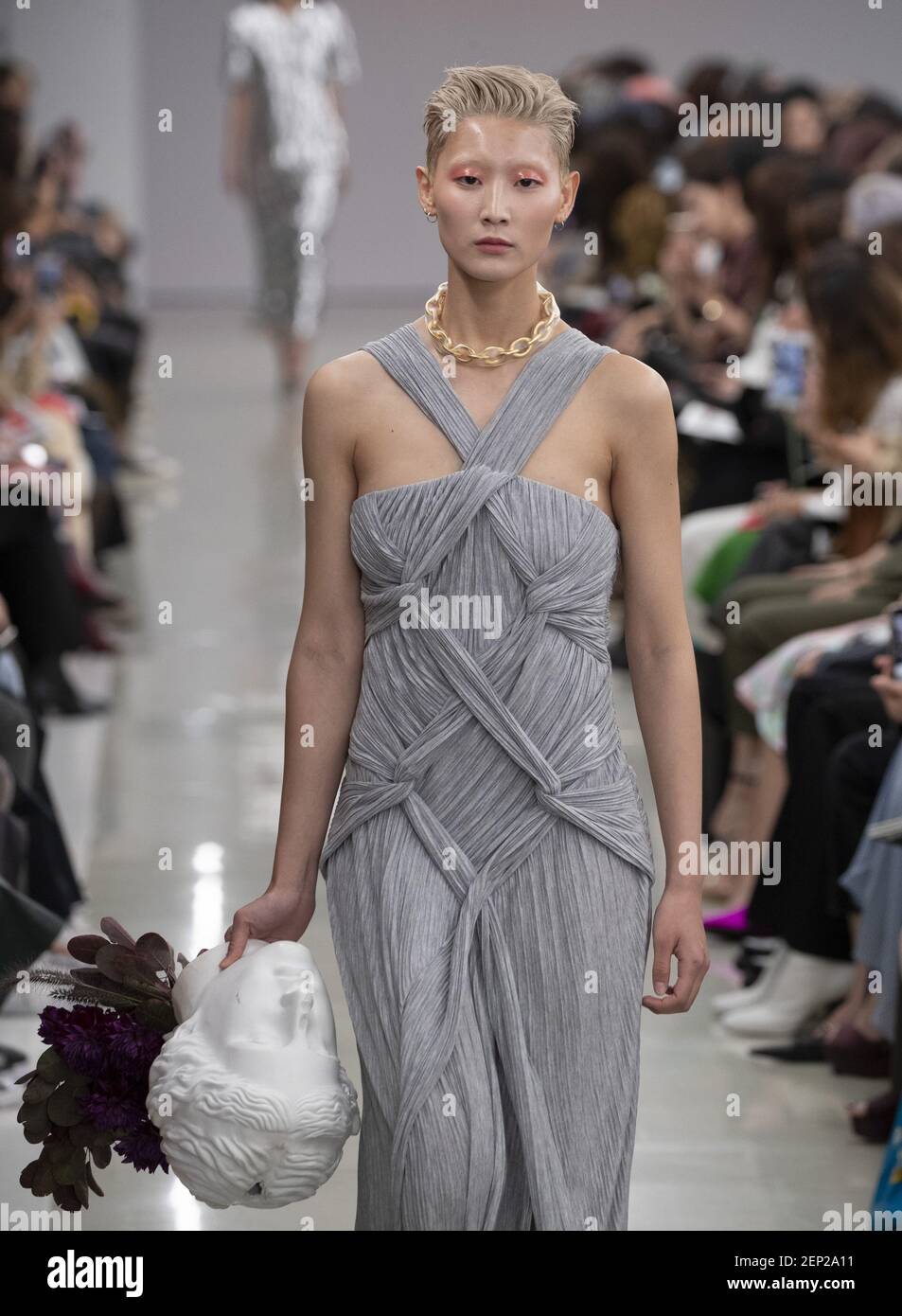 16 October 2019 - Seoul, South Korea : South Korean model on the runway ...