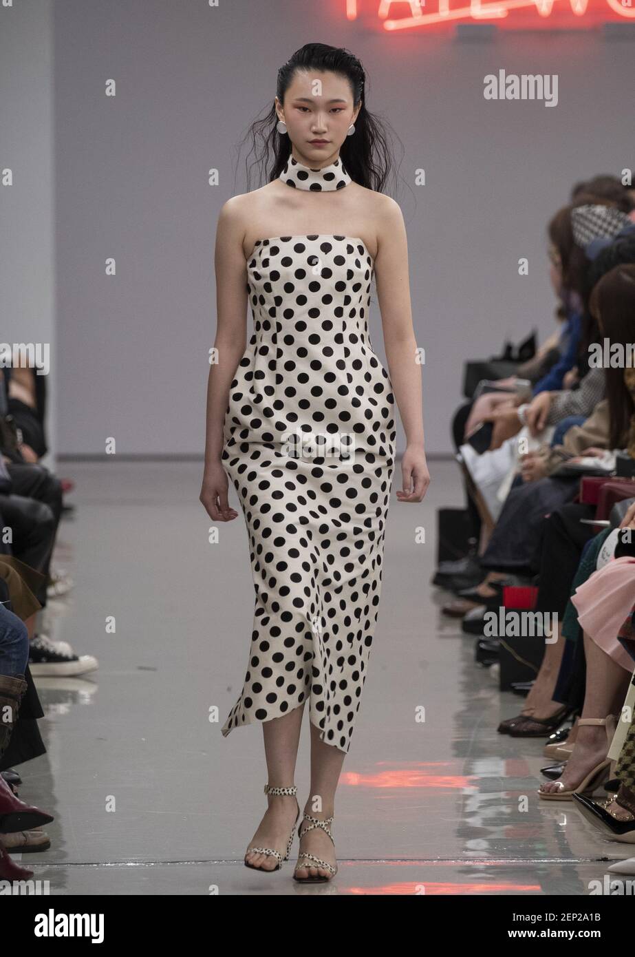 16 October 2019 - Seoul, South Korea : South Korean model on the runway ...