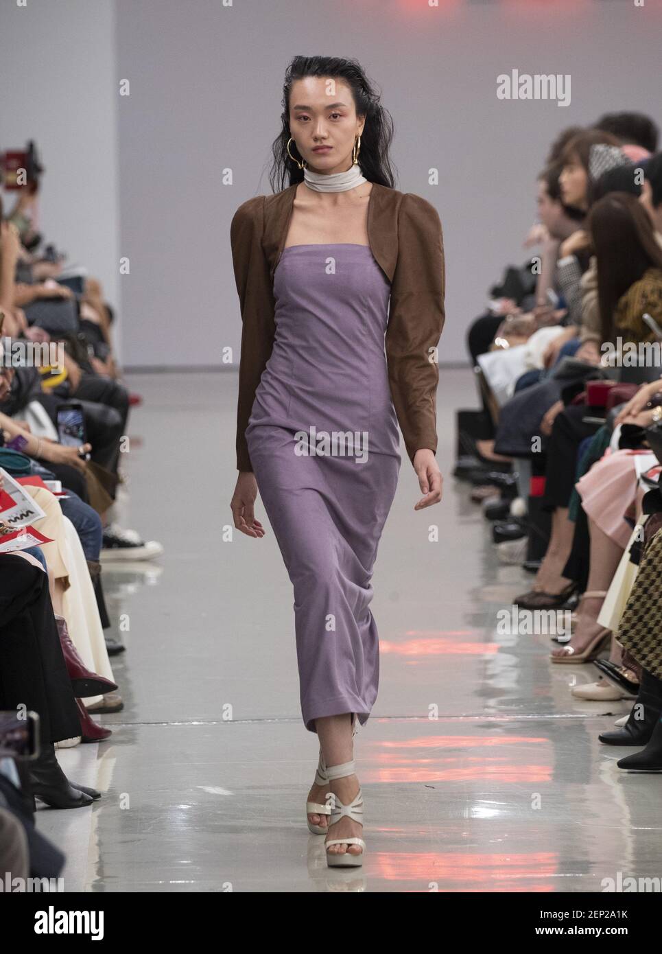 16 October 2019 - Seoul, South Korea : South Korean model on the runway ...