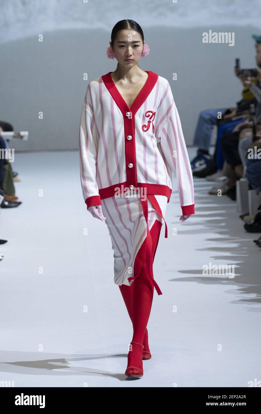 16 October 2019 - Seoul, South Korea : South Korean model on the runway ...