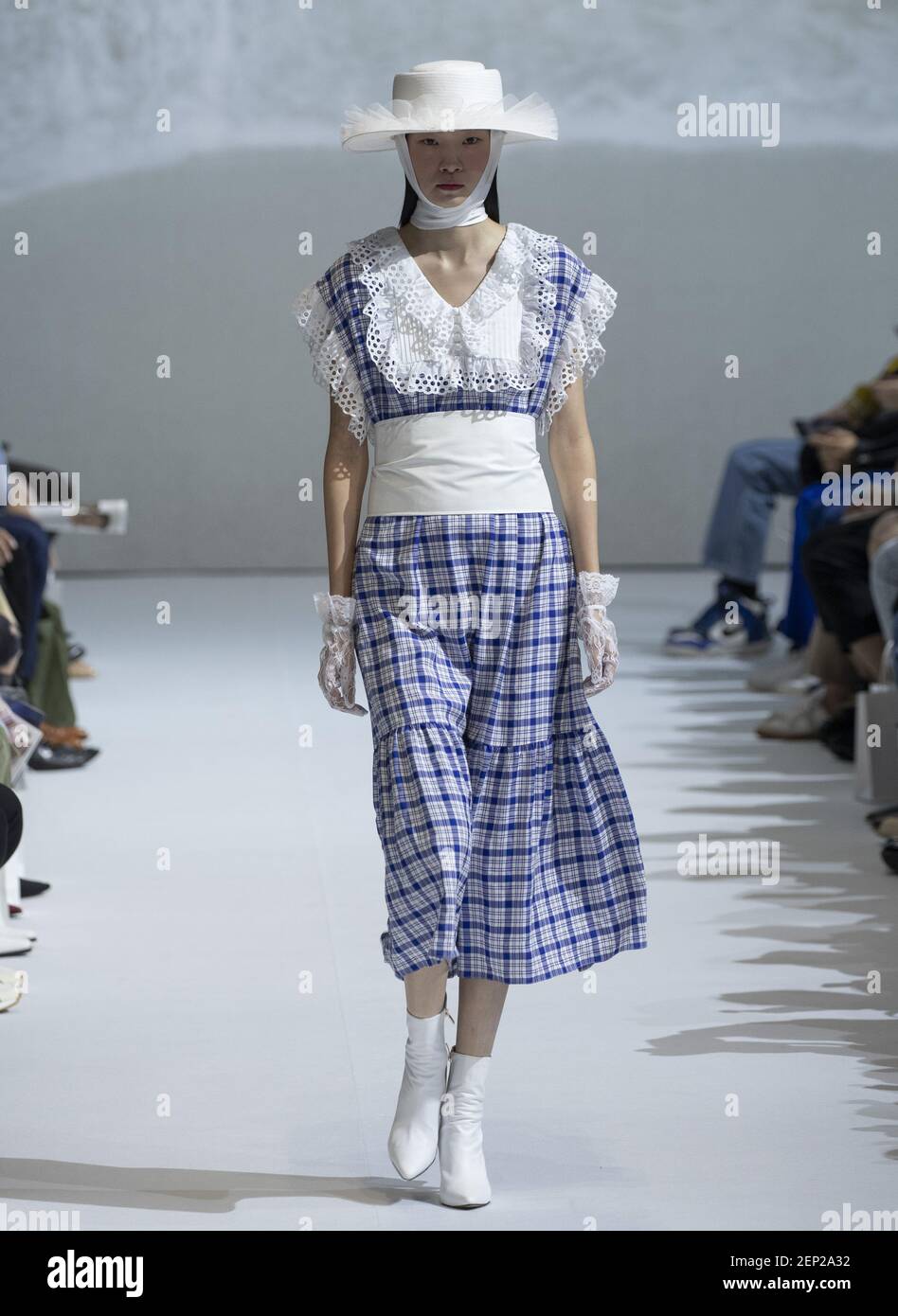 16 October 2019 - Seoul, South Korea : South Korean model on the runway ...