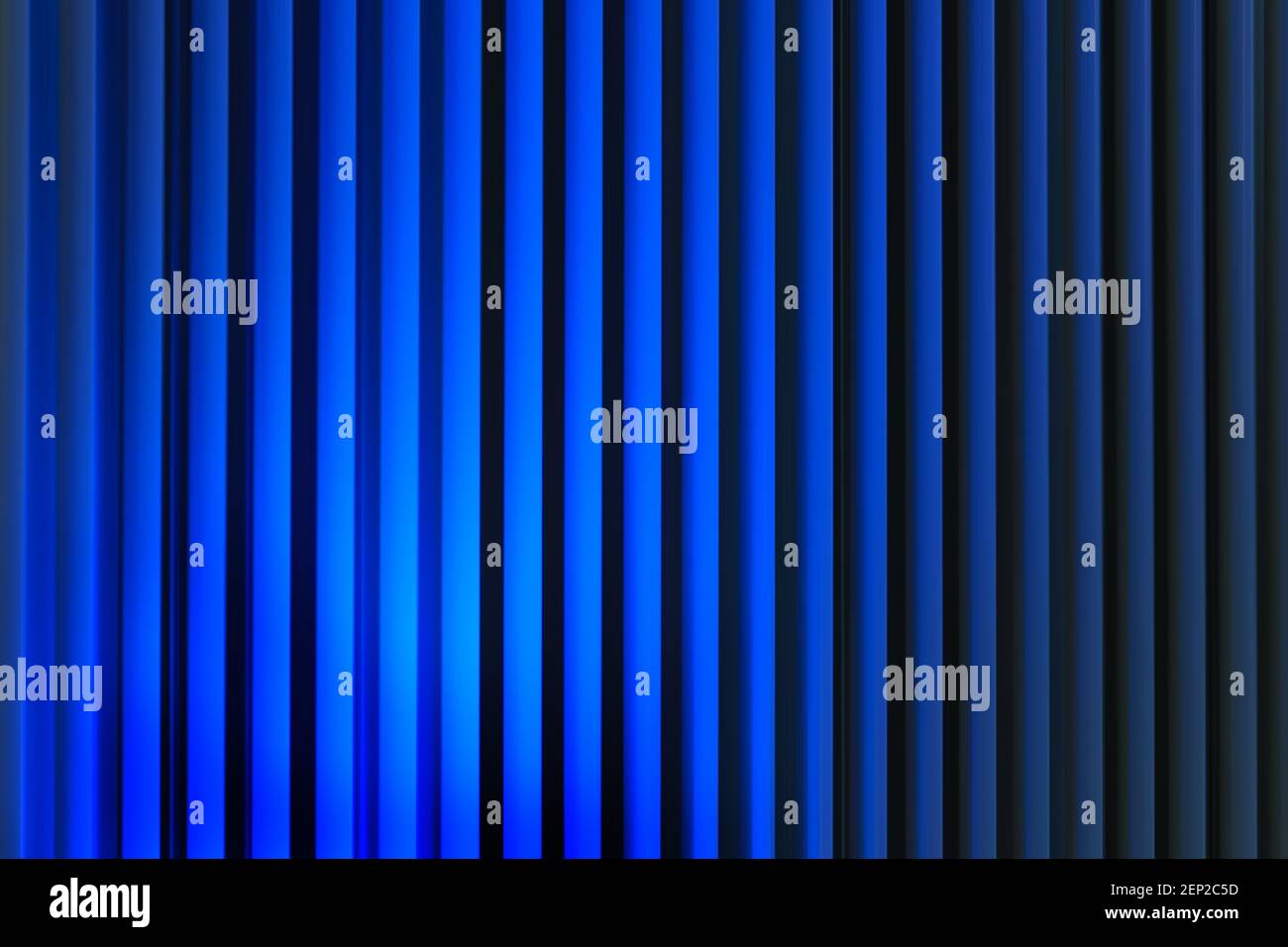 Vertical blue lines in gradient illumination abstract background Stock ...