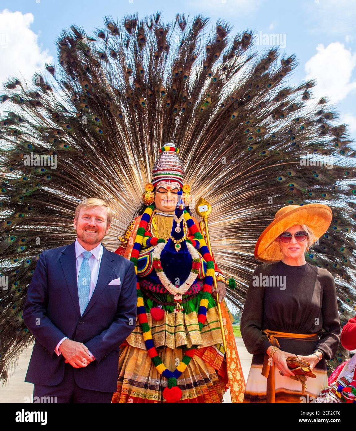 King Willem-Alexander and Queen Maxima arrive at Cochin International ...