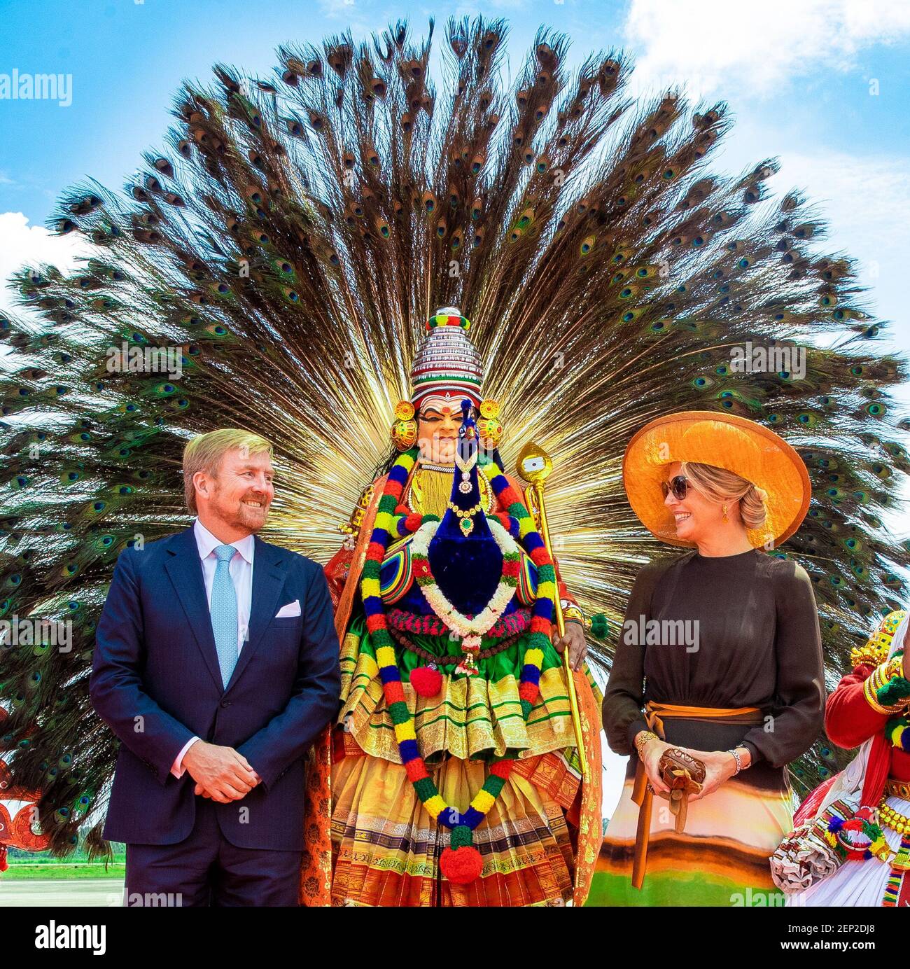 King Willem-Alexander and Queen Maxima arrive at Cochin International ...