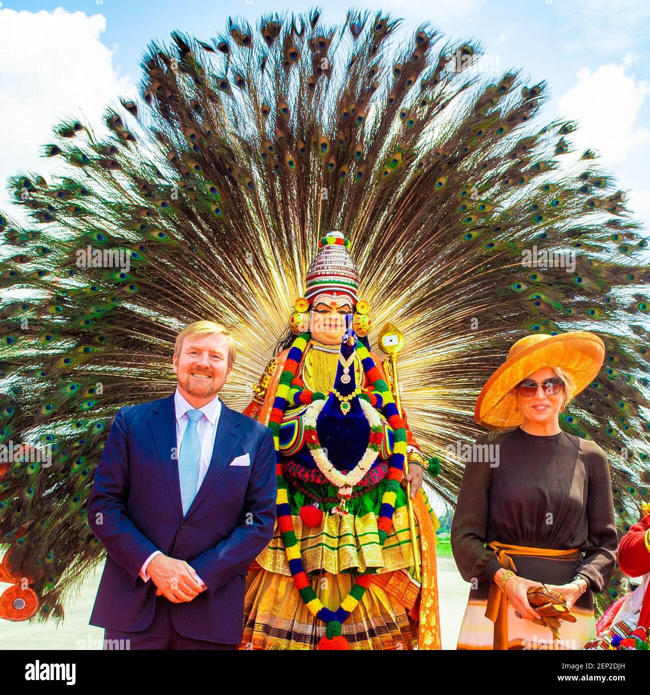 King Willem-Alexander and Queen Maxima arrive at Cochin International ...