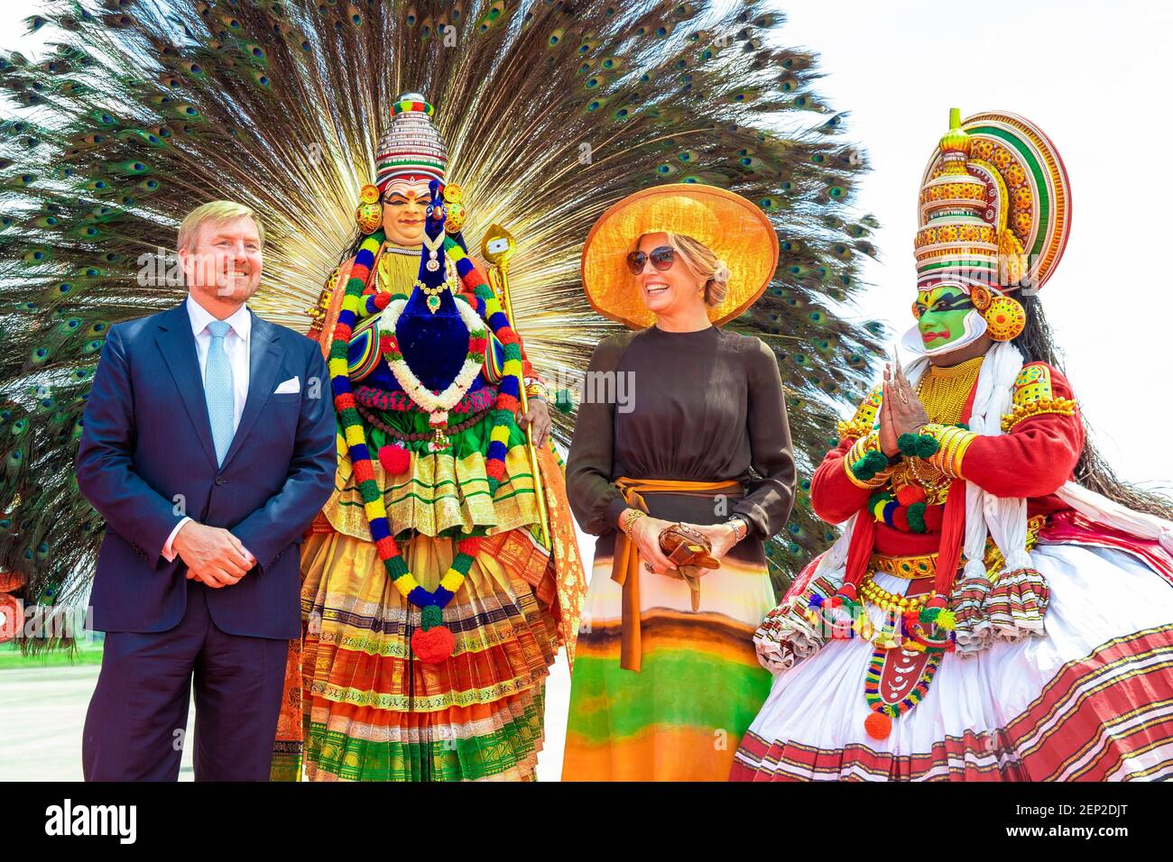 King Willem-Alexander and Queen Maxima arrive at Cochin International ...
