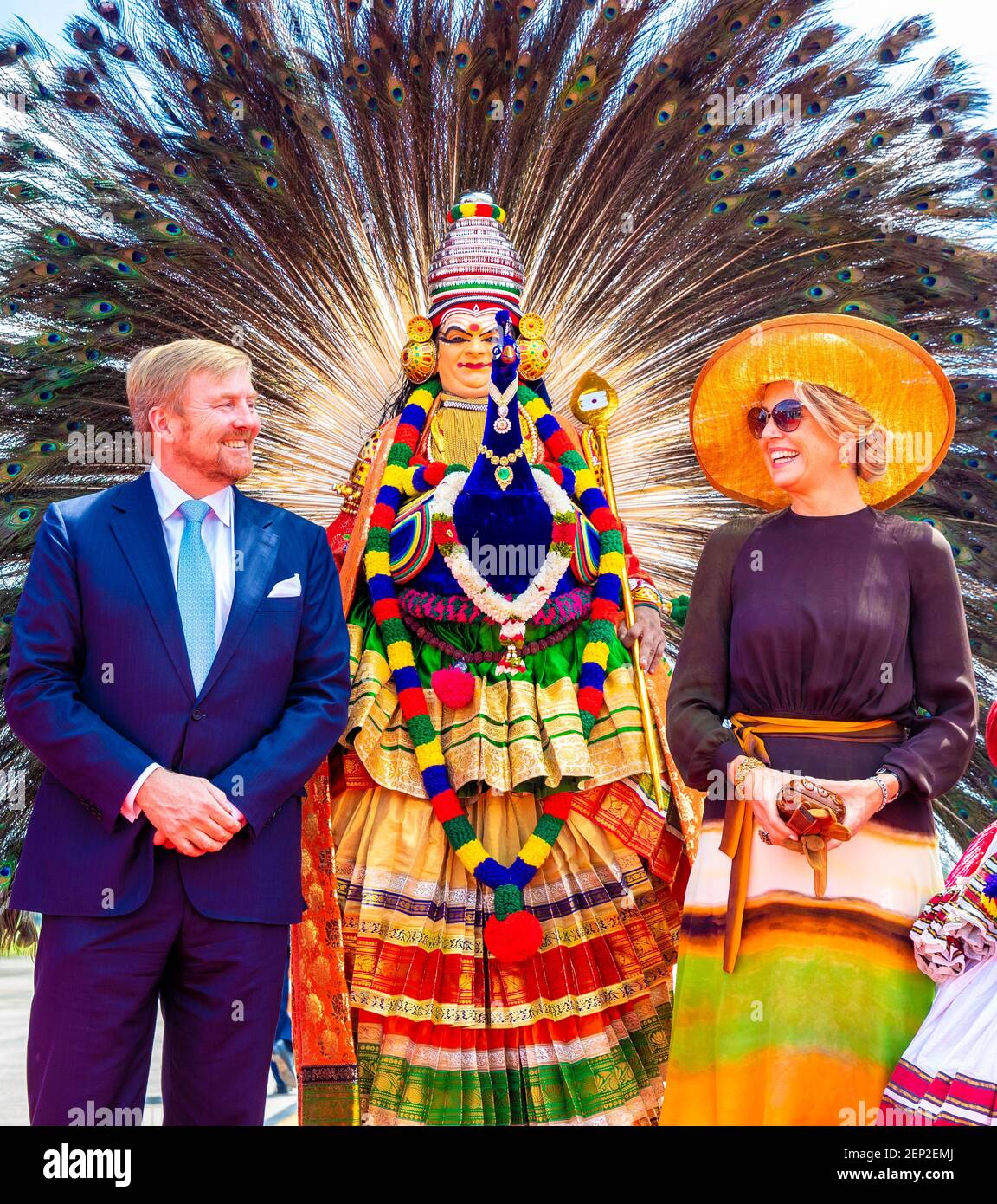 King Willem-Alexander and Queen Maxima arrive at Cochin International ...
