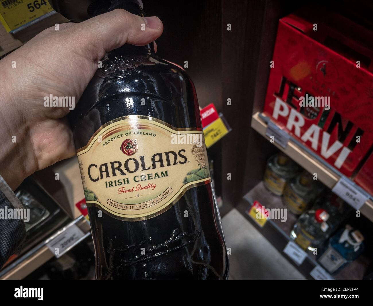 Carolans logo hi-res stock photography and images - Alamy