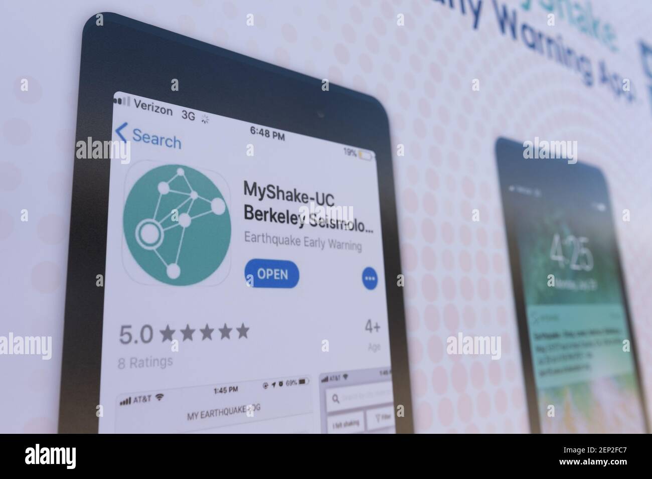 The nation's first statewide Earthquake Early Warning System, also ...