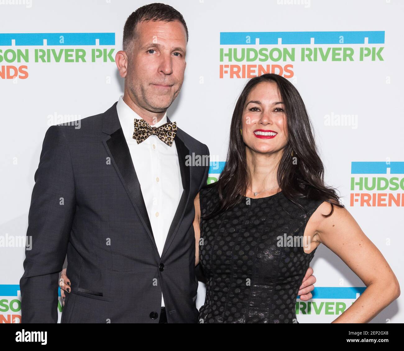 Scott Lawin and Mia Jung attend the Hudson River Park Annual Gala at Cipriani South Street in ...