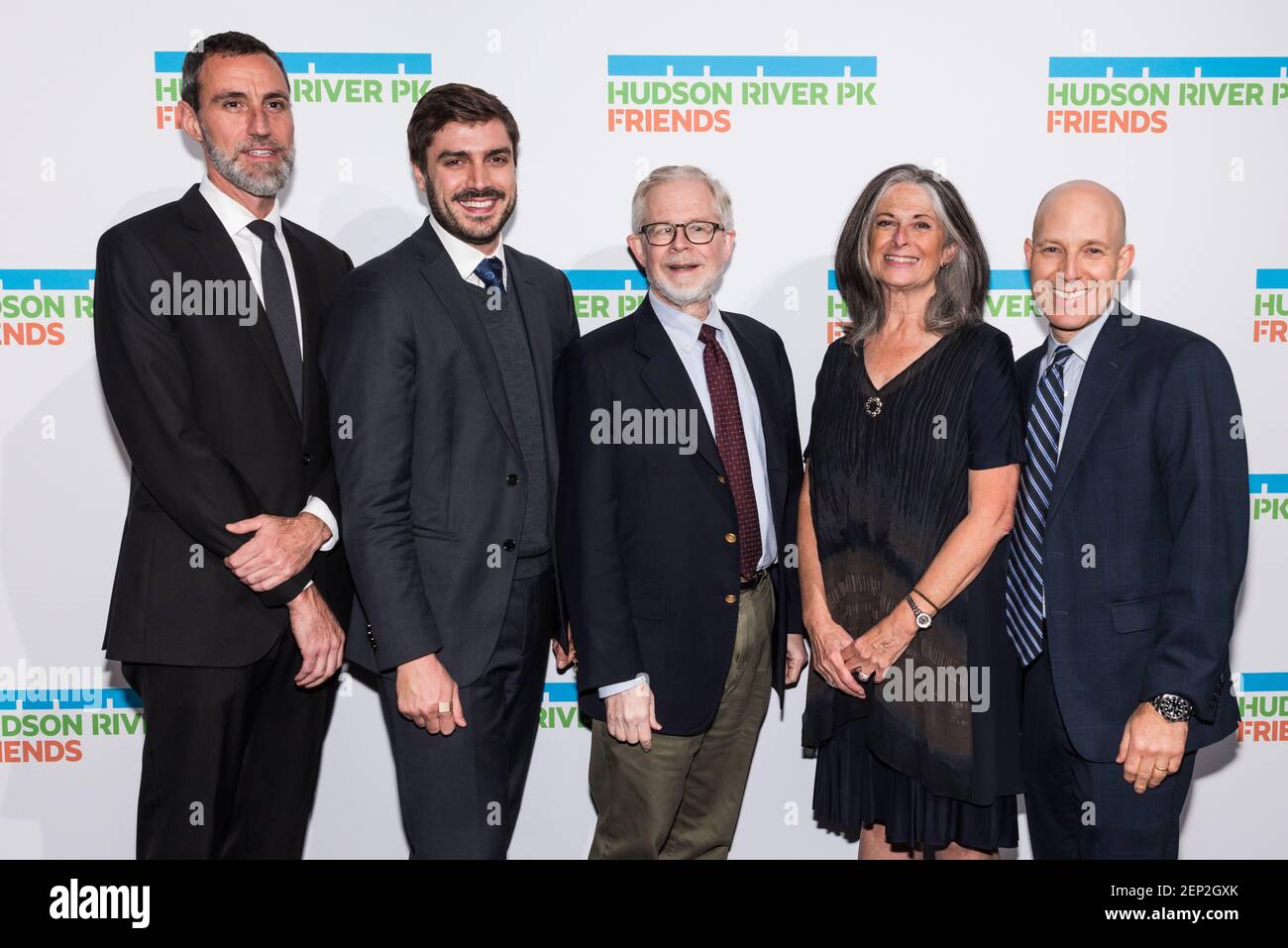 (L-R) Anthony Borelli, David Tisch, Richard Gottfried, Connie Fishman ...
