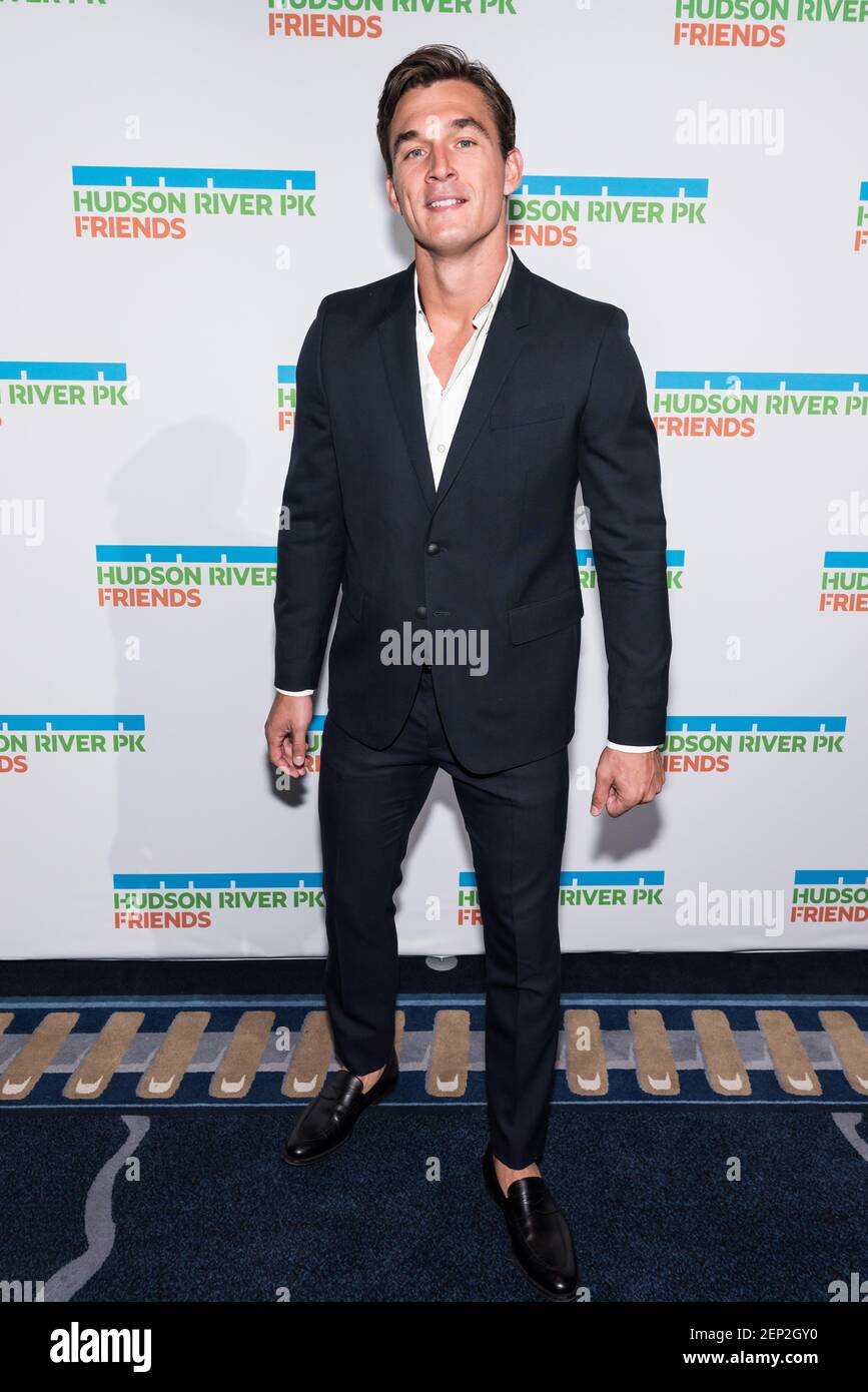 Tyler Cameron attends the Hudson River Park Annual Gala at Cipriani ...