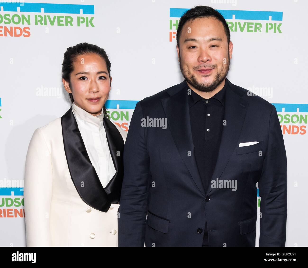 Grace Seo Chang and David Chang attend the Hudson River Park Annual ...