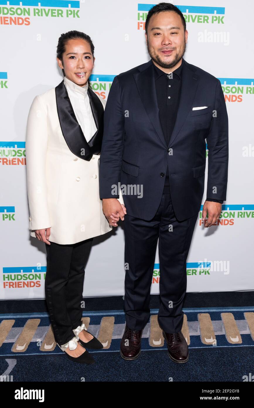 Grace Seo Chang and David Chang attend the Hudson River Park Annual ...