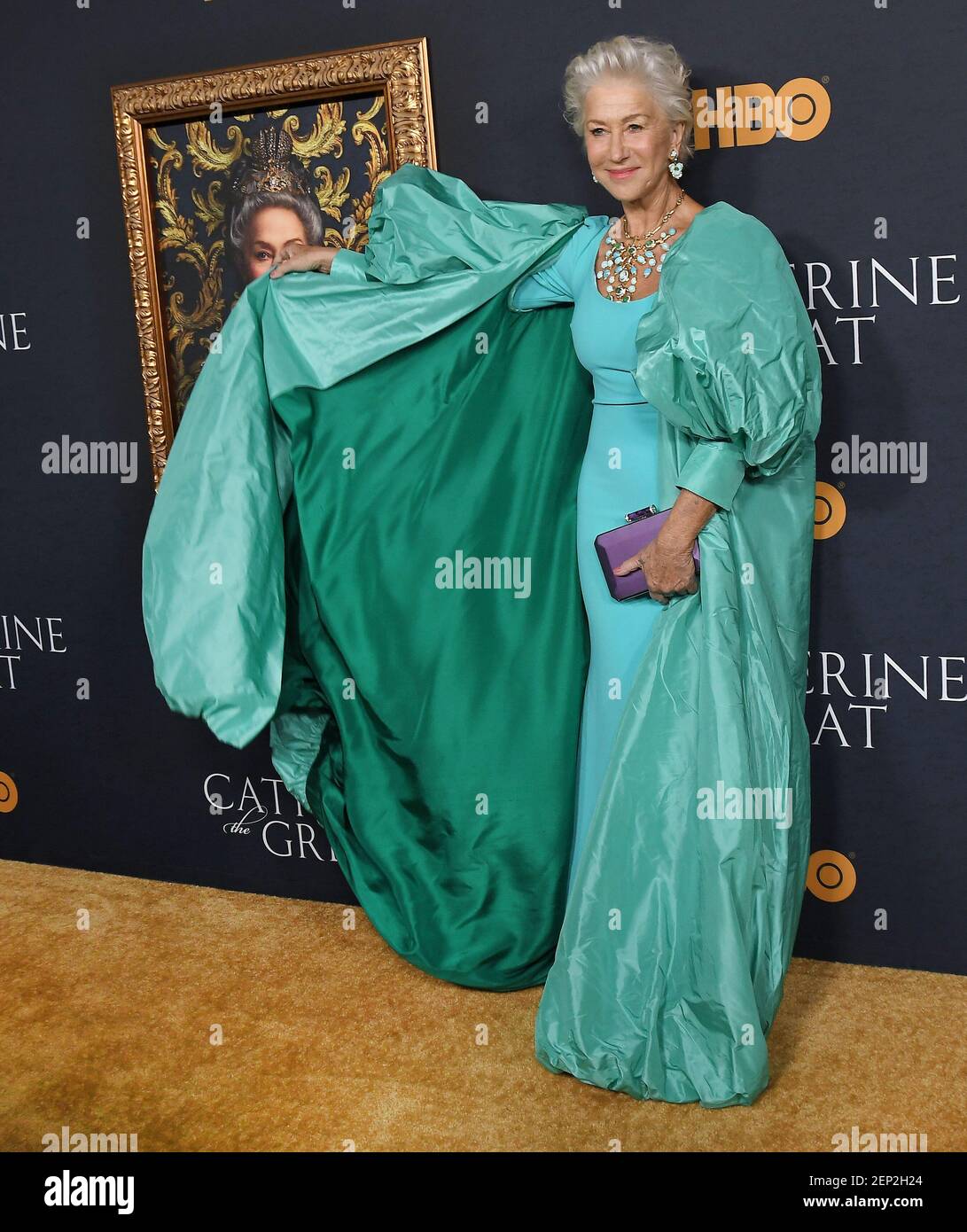 Helen Mirren arrives at the HBO Limited Series' CATHERINE THE GREAT Los ...