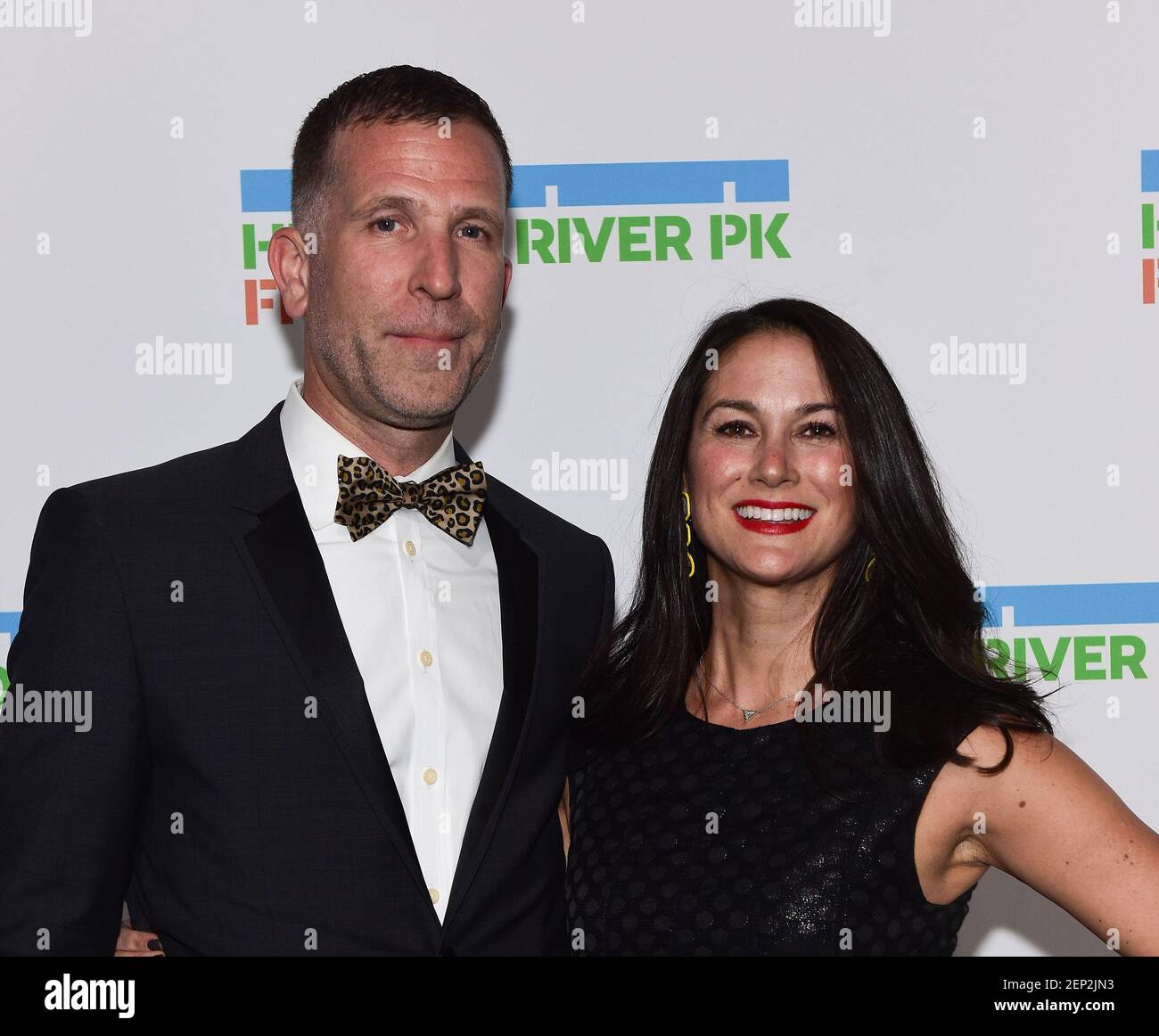 NEW YORK, NEW YORK - OCTOBER 17: Scott Lawin, Mia Jung attend the 2019 Hudson River Park Gala at ...