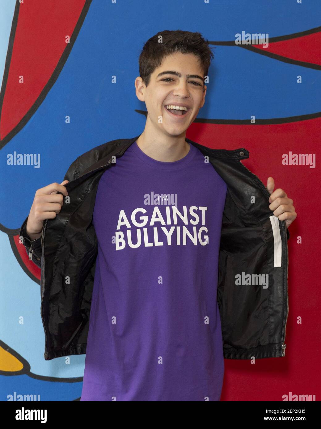 Joshua Rush attends Spirit Day in support of GLAAD LGBTQ community and ...