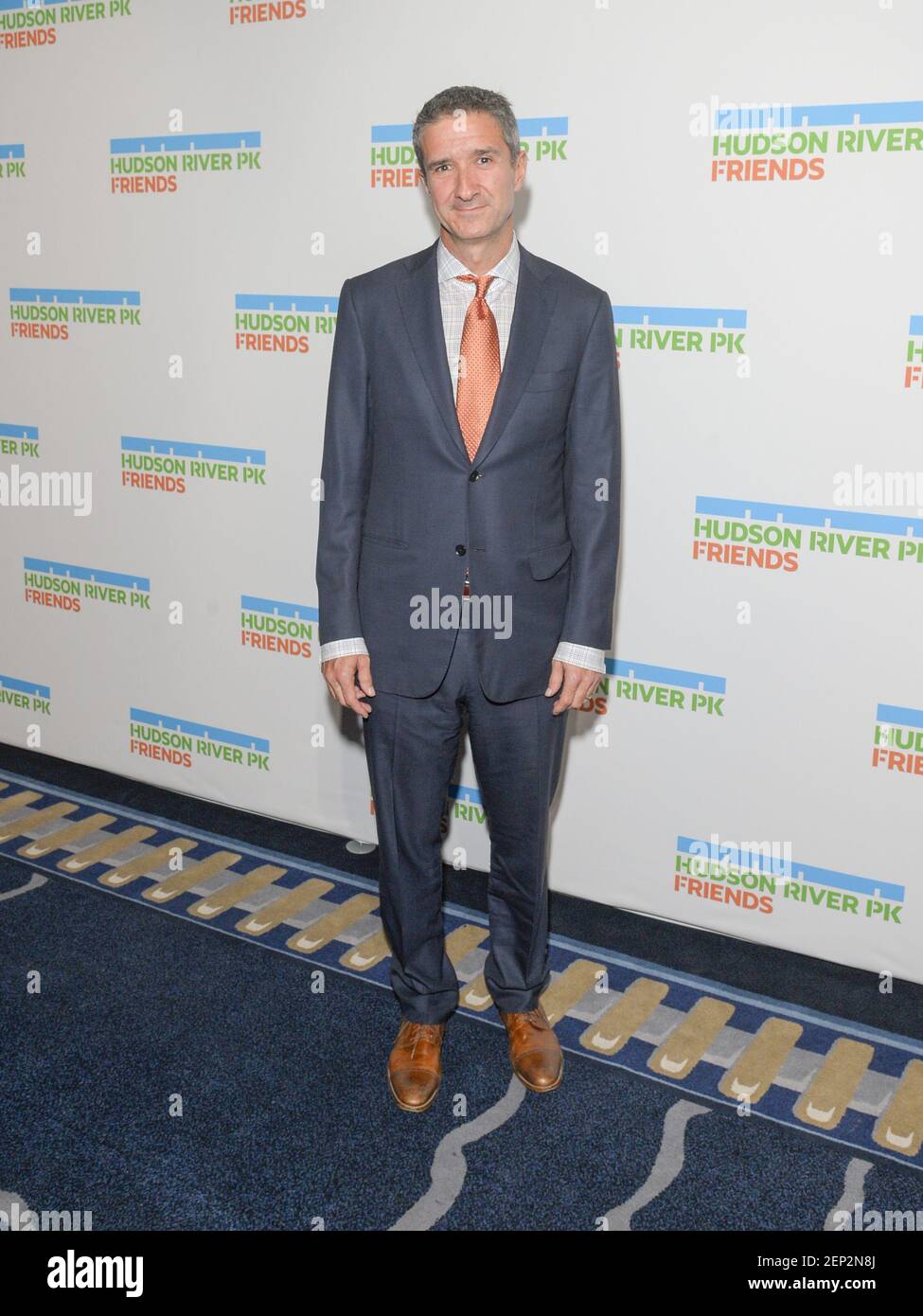 Justin Sadrian attends Hudson River Park Gala at Cipriani South Street ...