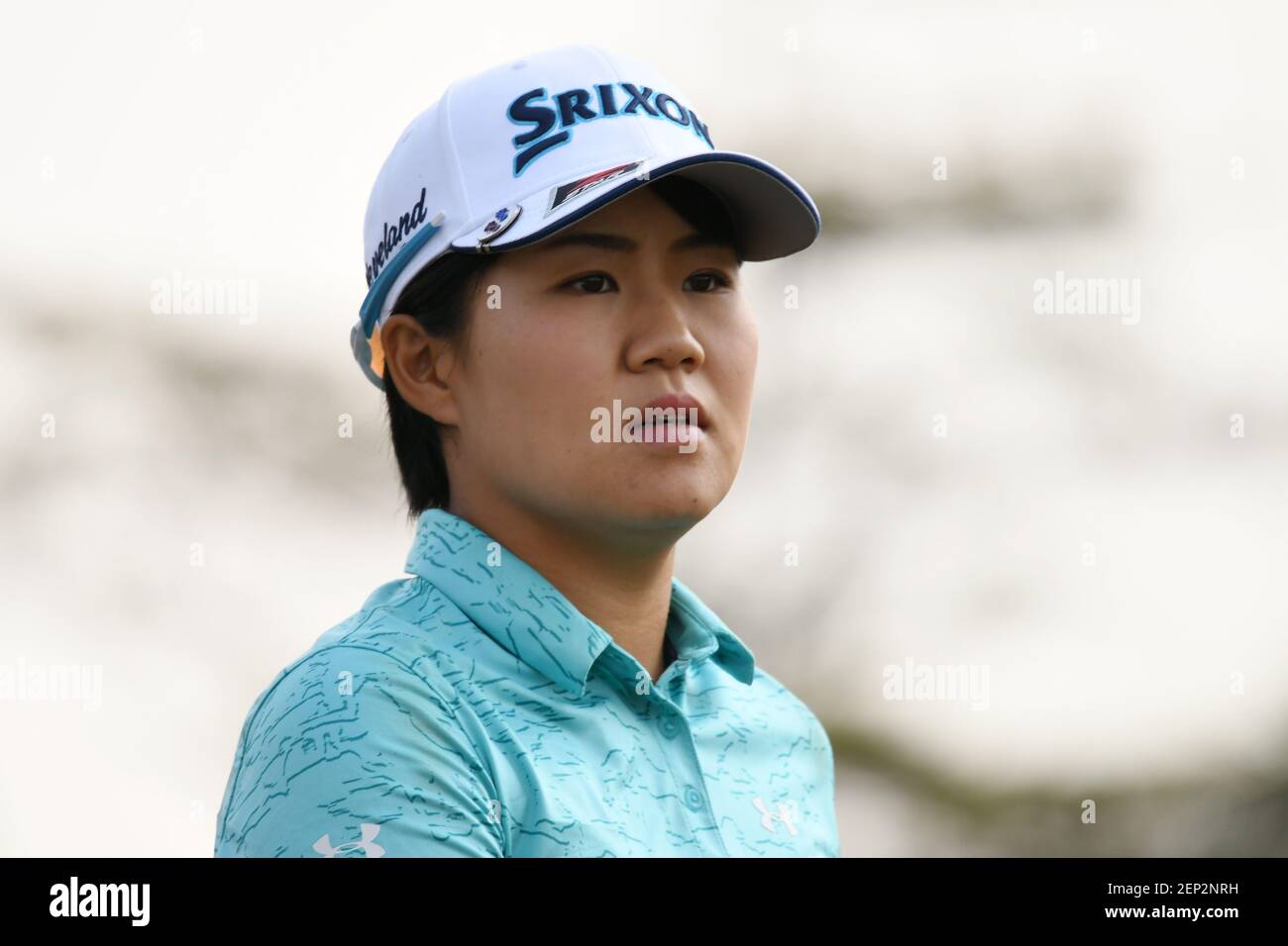 Nasa Hataoka of Japan competes on the third day during the Buick LPGA ...