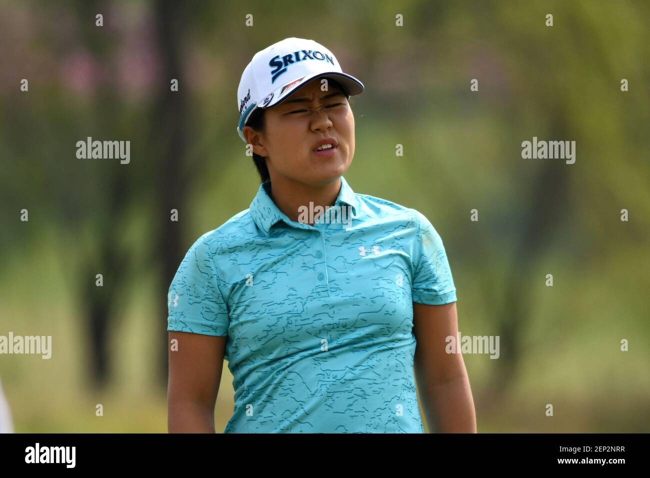Nasa Hataoka of Japan competes on the third day during the Buick LPGA ...
