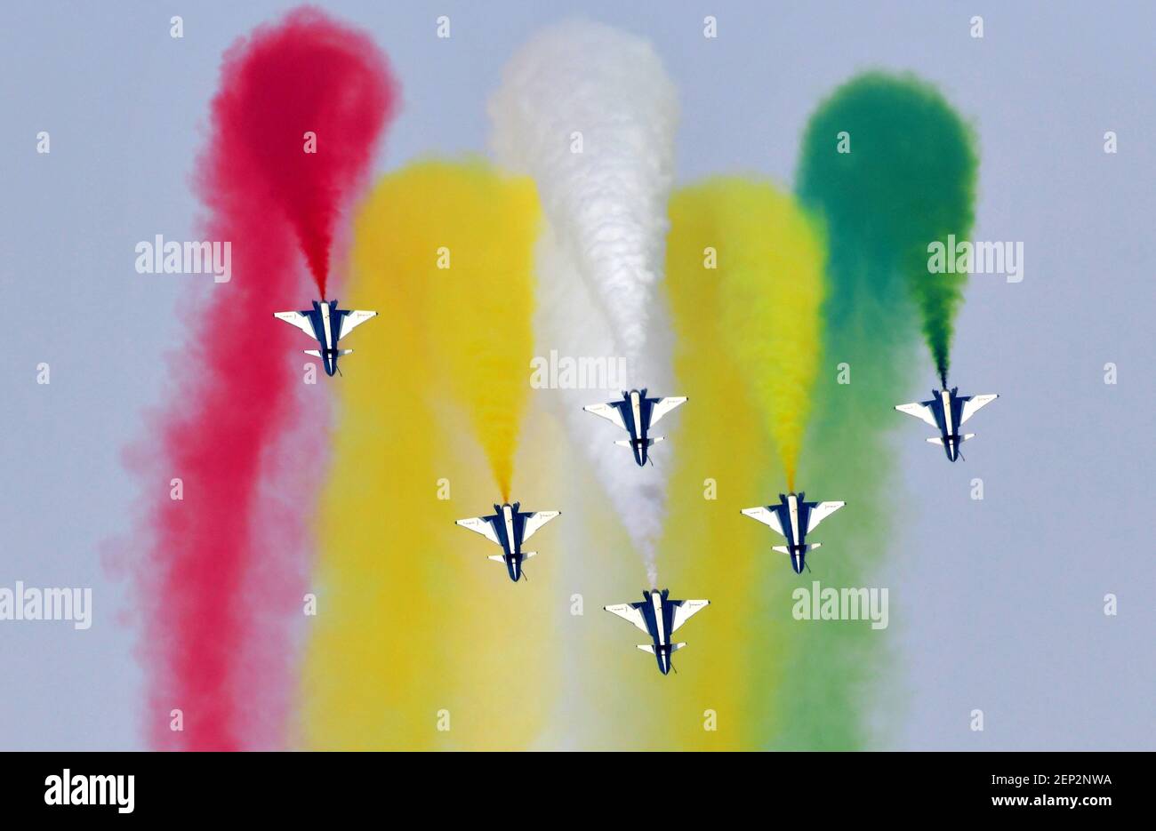 The PLAAF (People's Liberation Army Air Force) Bayi Air Demonstration ...