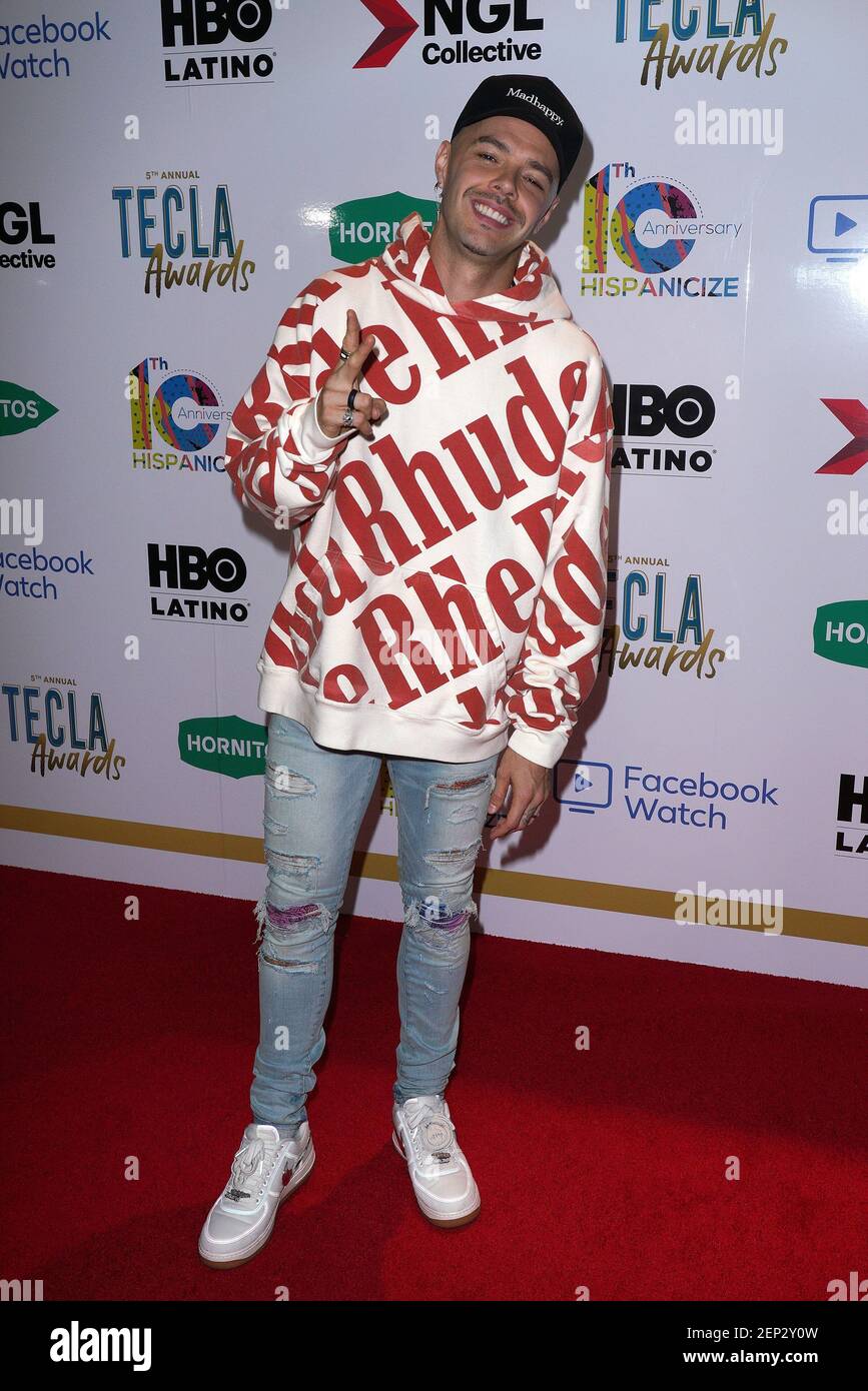 Jesse Huerta at the 5th Annual Tecla Awards At Hispanicize held at ...
